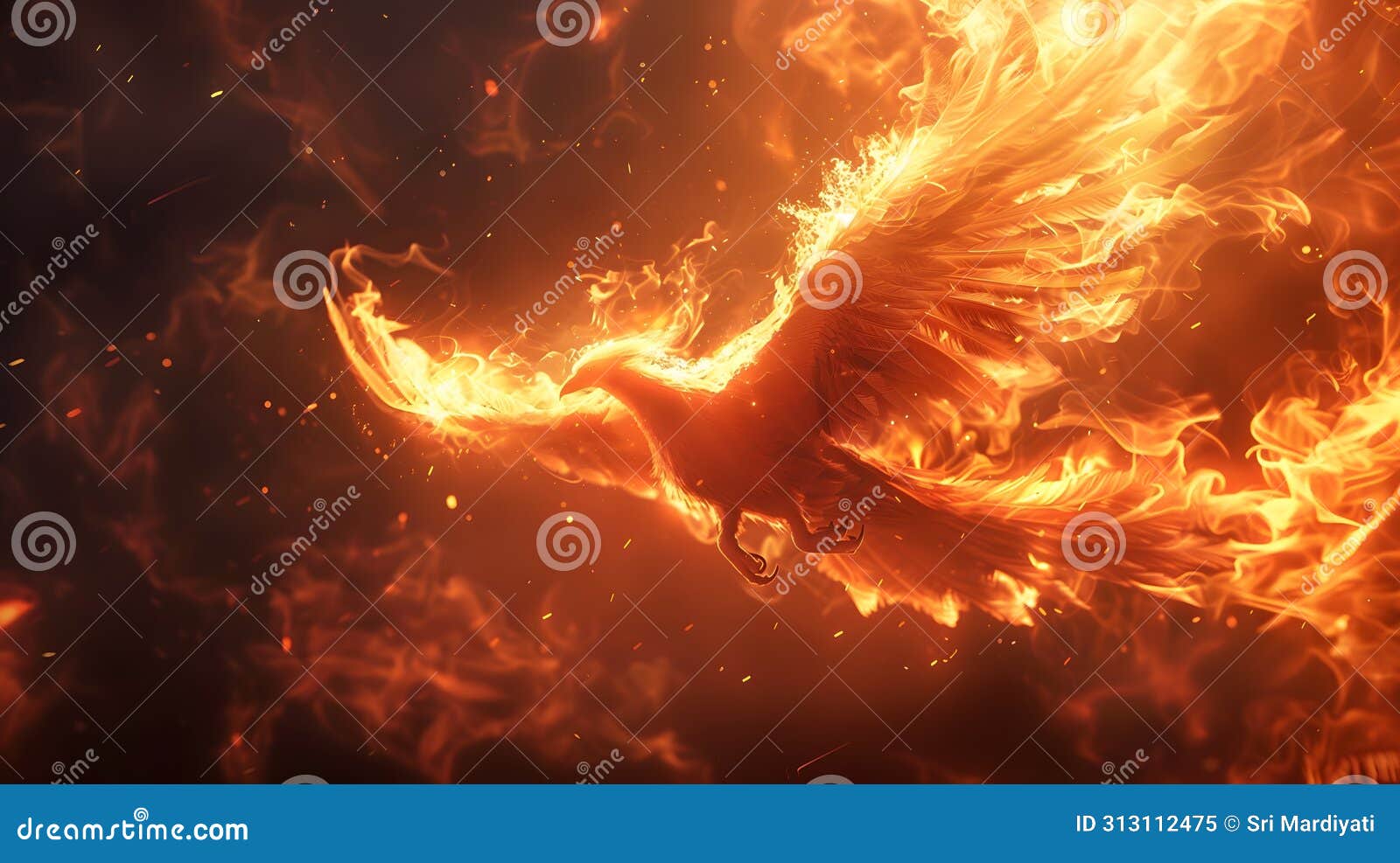 Render Transcendent Light Phoenix Background, the Phoenix Wallpapers ...