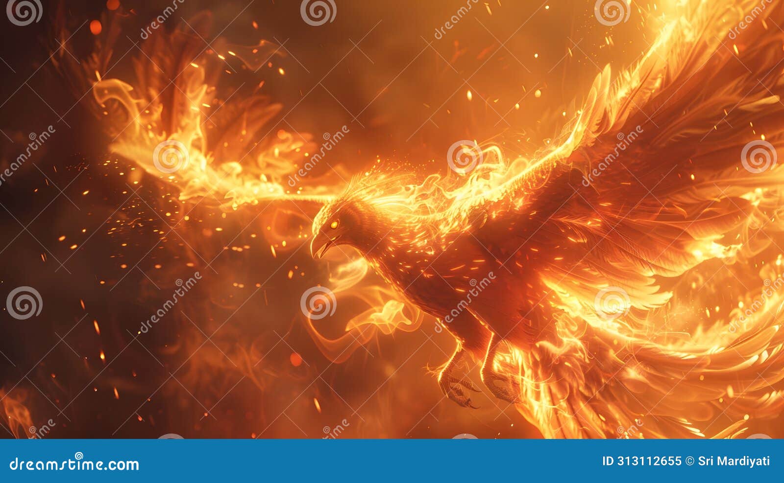 Render Transcendent Light Phoenix Background, the Phoenix Wallpapers ...
