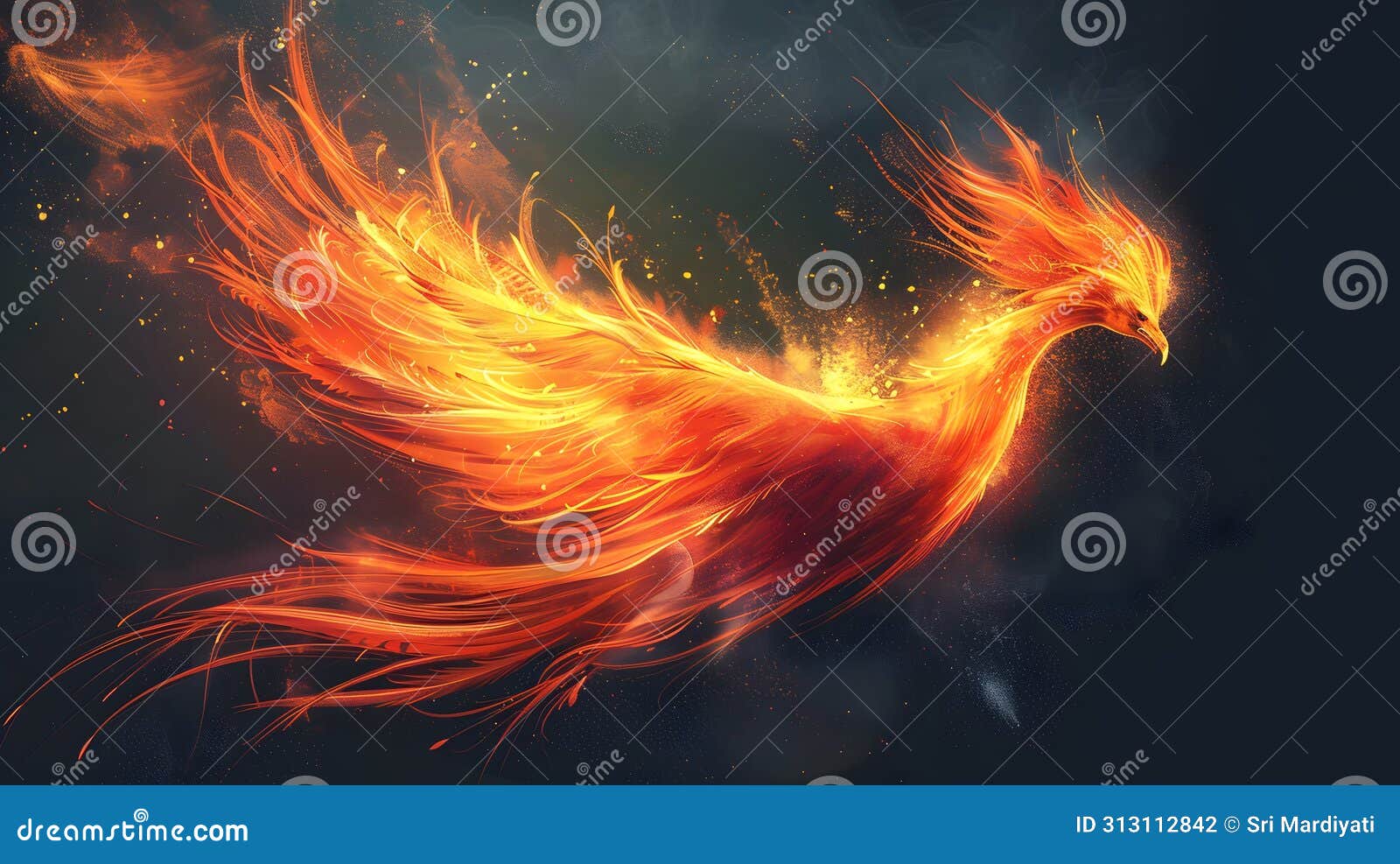 Render Transcendent Light Phoenix Background, the Phoenix Wallpapers ...
