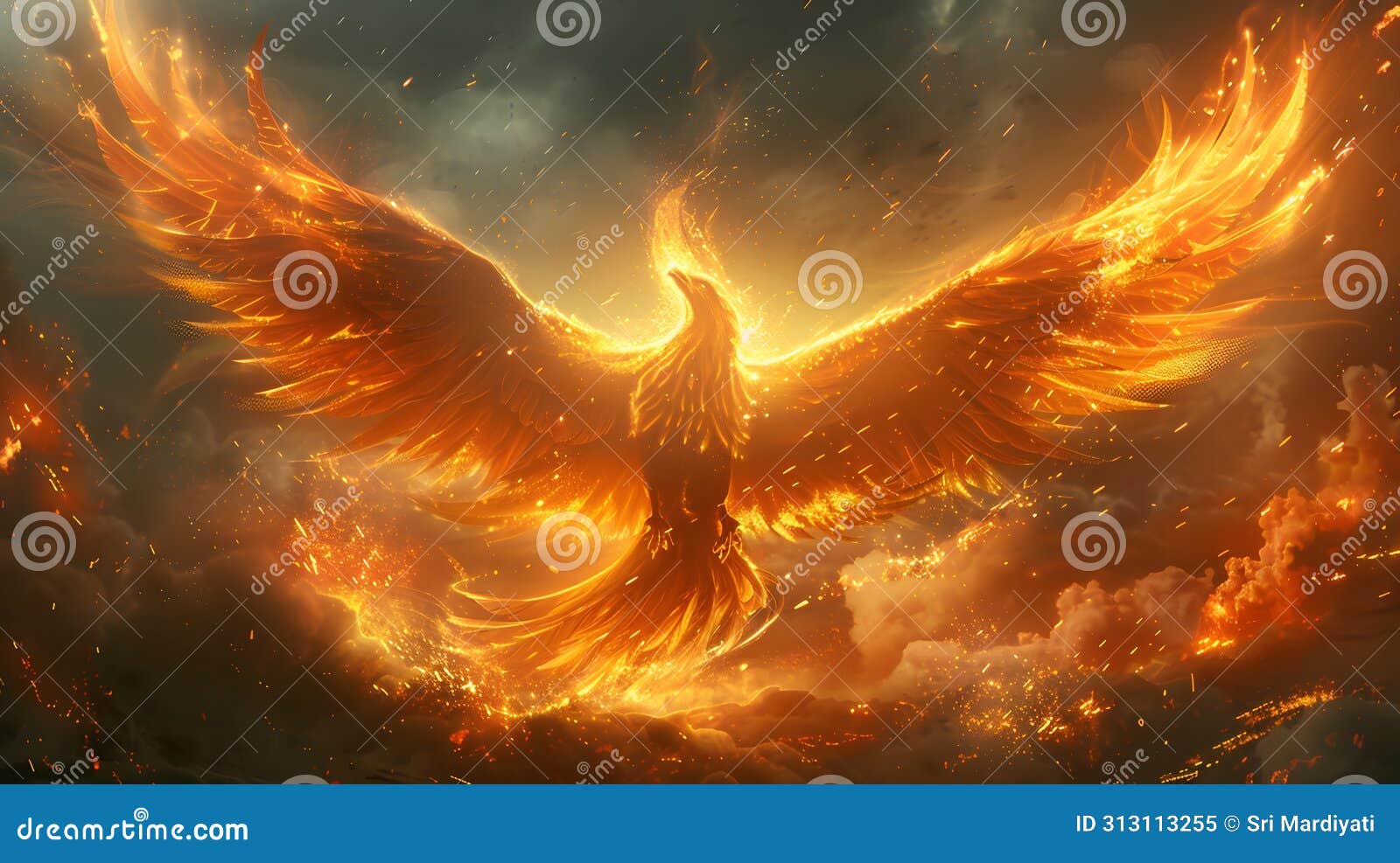 Render Transcendent Light Phoenix Background, the Phoenix Wallpapers ...