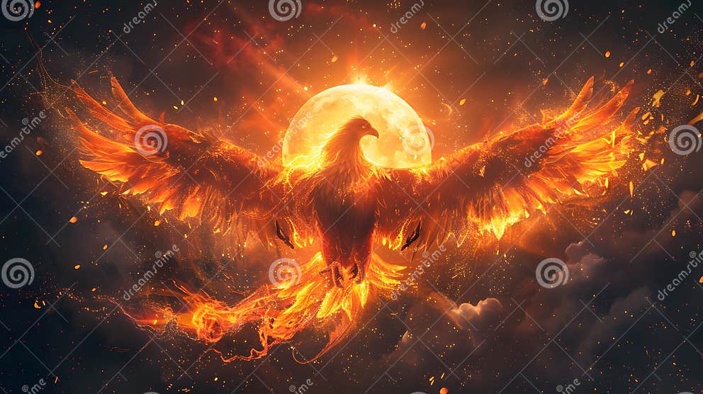 Render Transcendent Light Phoenix Background, the Phoenix Wallpapers ...