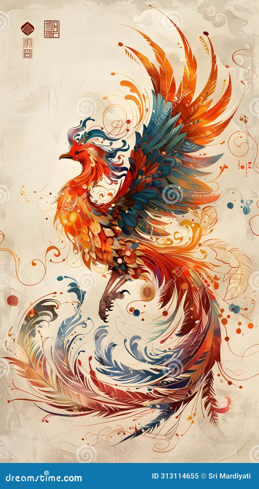 Render Transcendent Light Phoenix Background, the Phoenix Wallpapers ...