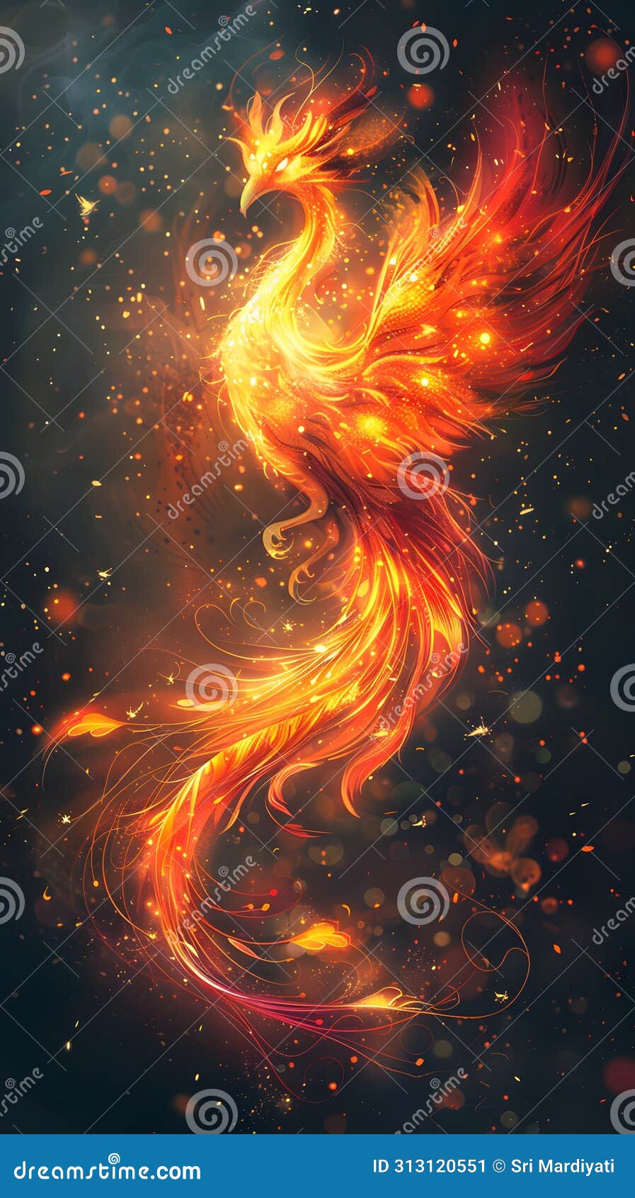 Render Transcendent Light Phoenix Background, the Phoenix Wallpapers ...
