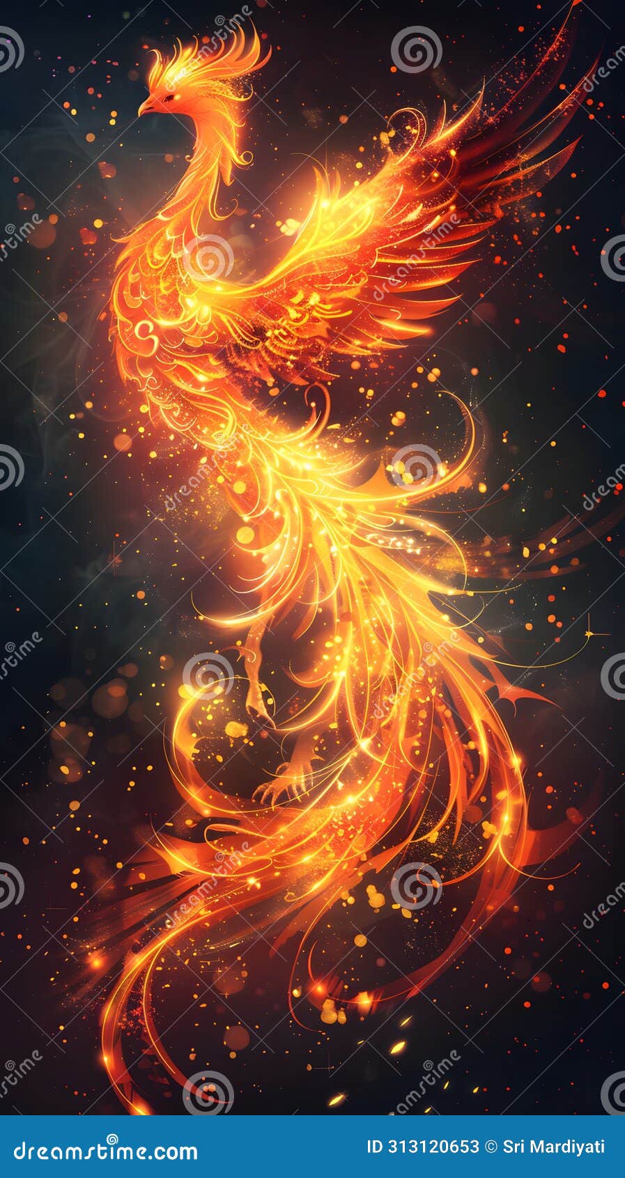 Render Transcendent Light Phoenix Background, the Phoenix Wallpapers ...