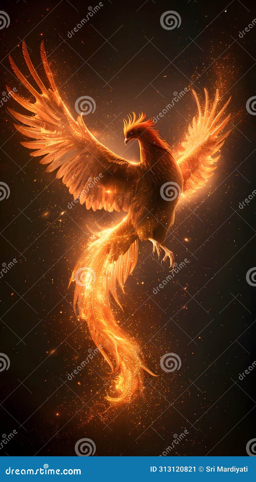 Render Transcendent Light Phoenix Background, the Phoenix Wallpapers ...