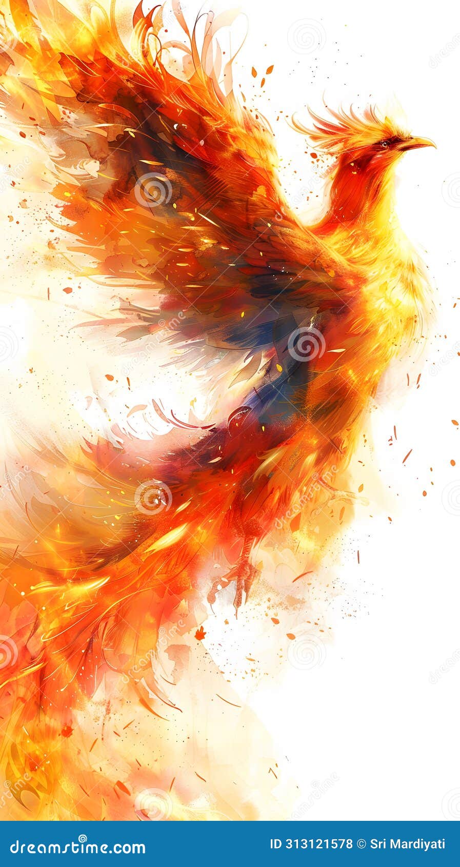 Render Transcendent Light Phoenix Background, the Phoenix Wallpapers ...