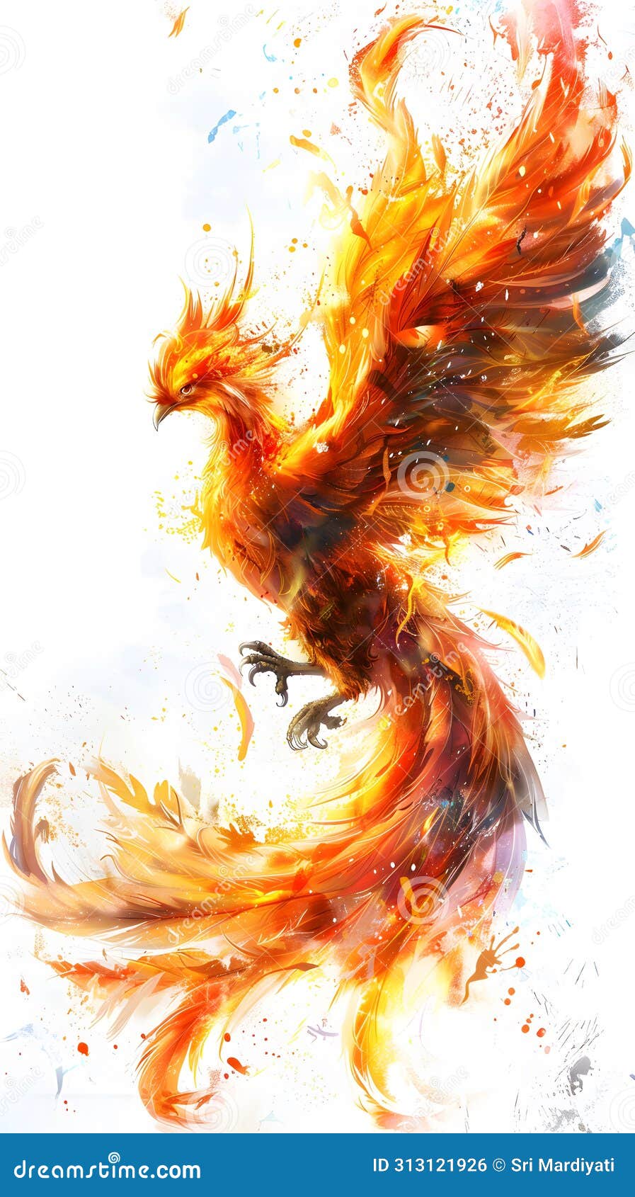 Render Transcendent Light Phoenix Background, the Phoenix Wallpapers ...