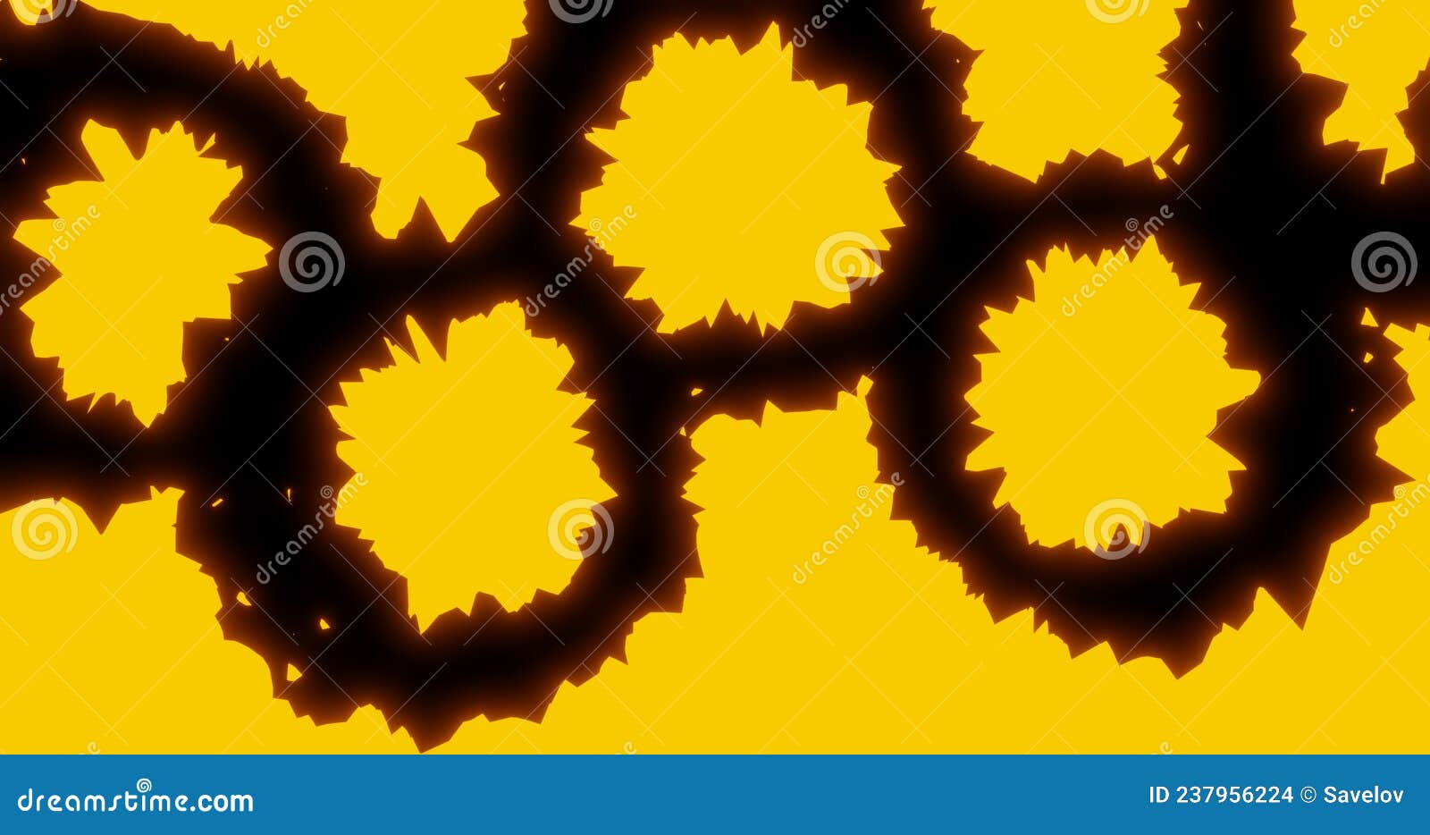 Render With Sharp Figures On A Delicate Pink Background Royalty-Free ...