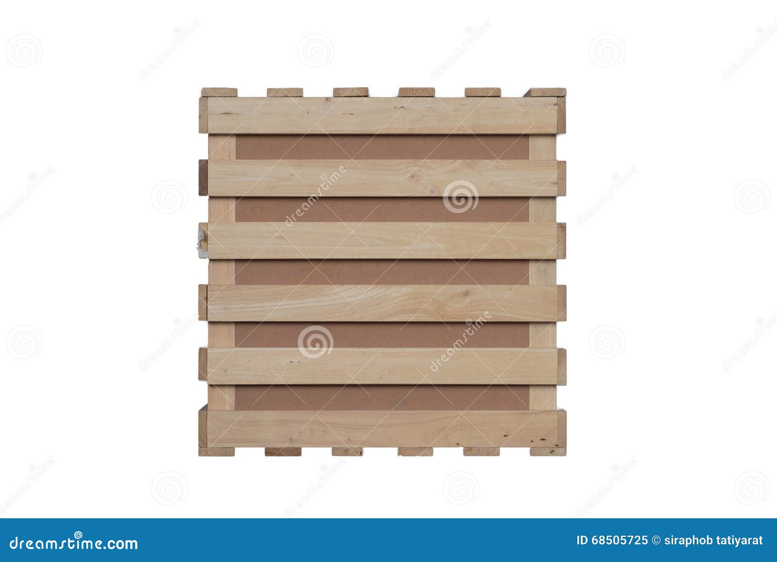 Render of a wooden box stock image. Image of deliver - 68505725