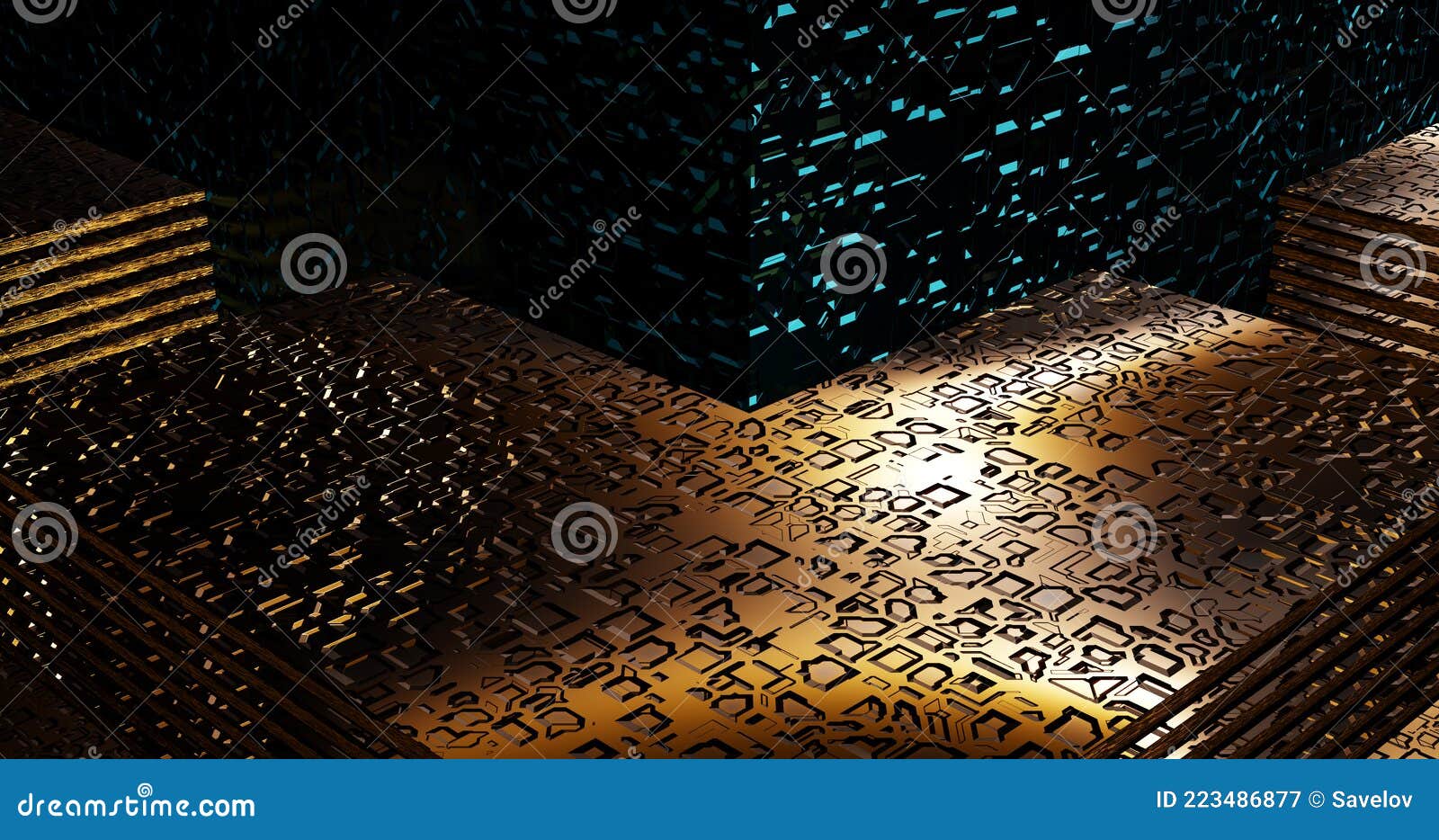 3d Render Of A Yellow Warning Sign For Biological Hazards And The ...