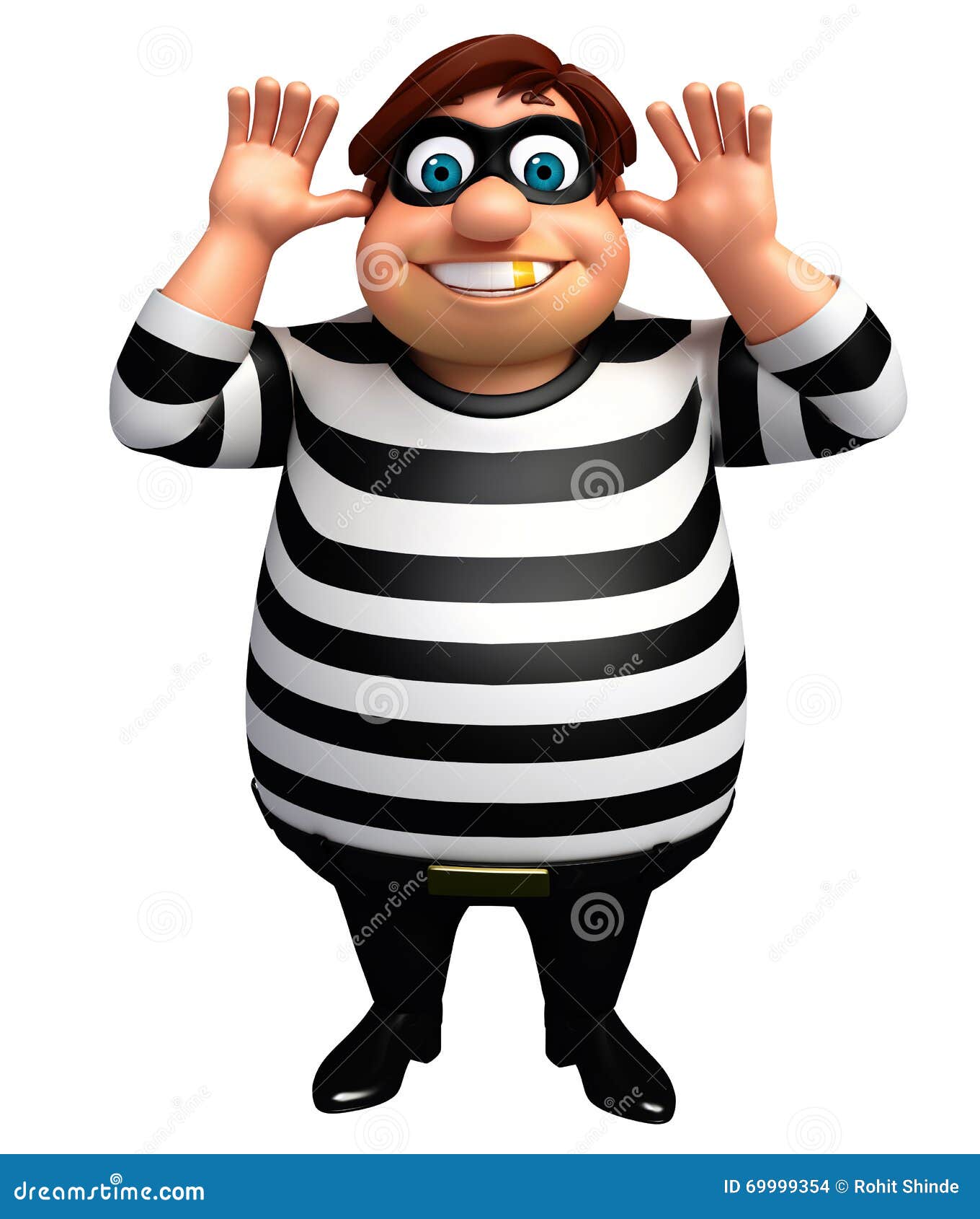 Rendered Illustration Of Fate Thief Funny Pose | CartoonDealer.com ...