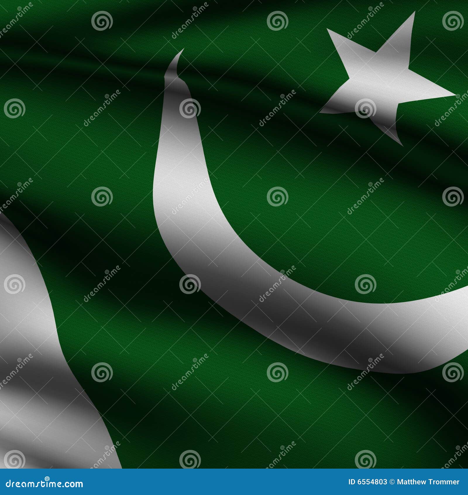Rendered Pakistani Square Flag Stock Illustration - Illustration of ...