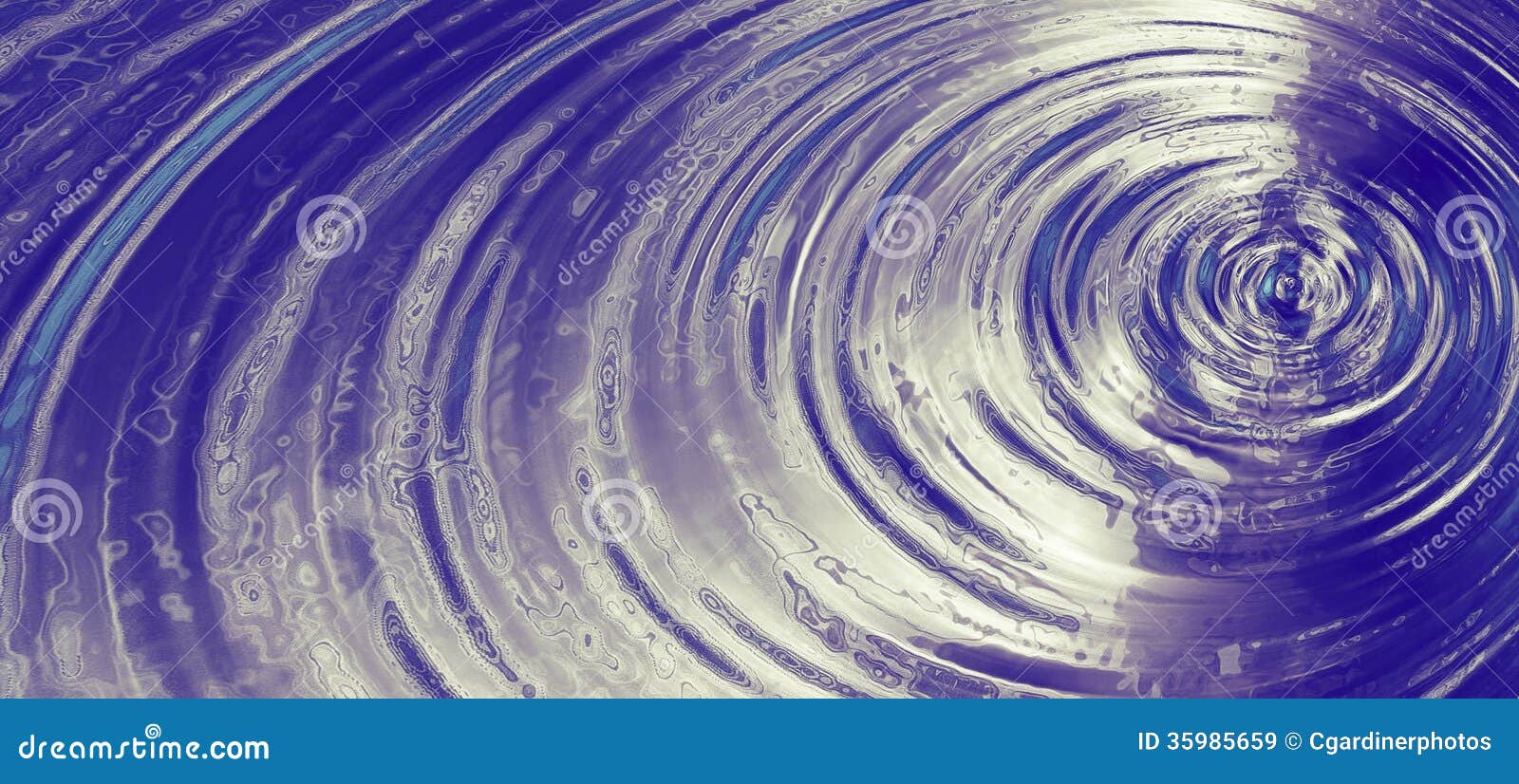 Rendered Water Ripples stock illustration. Illustration of flow - 35985659