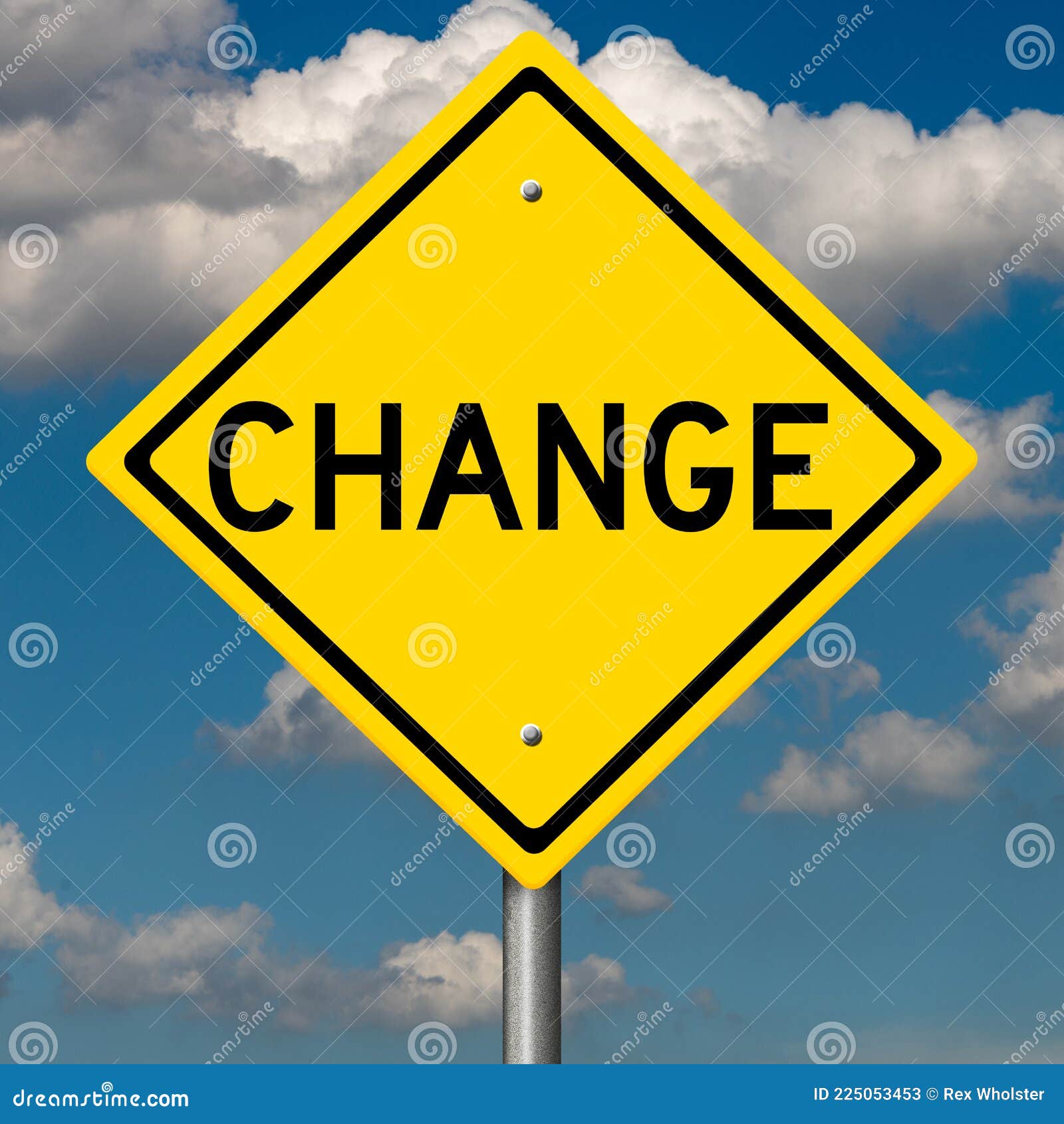 Yellow highway sign stock image. Image of caution, street - 225053453