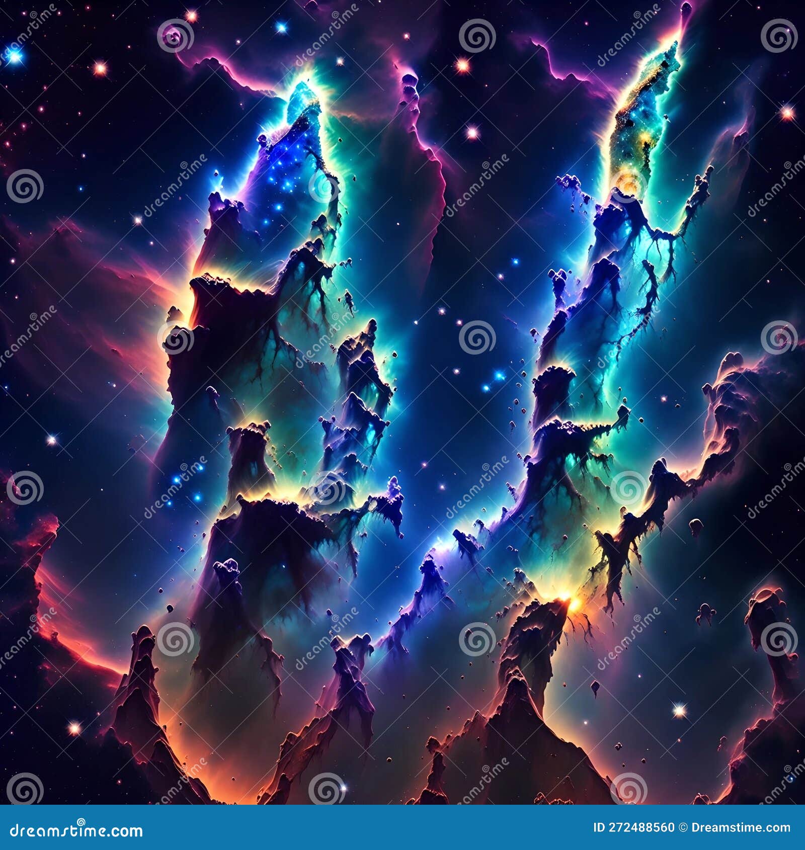 Eagle Nebula Pillars Of Creation Wallpaper