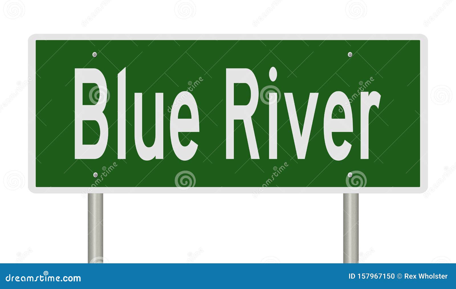 Freeway With Blue Sky Vector Illustration | CartoonDealer.com #15475642