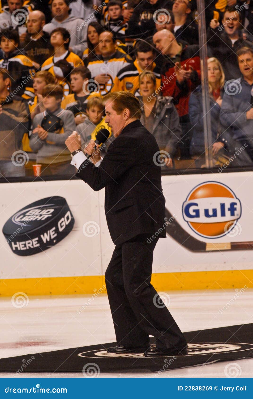 Rene Rancourt Boston Garden Legend Editorial Stock Image - Image of ...