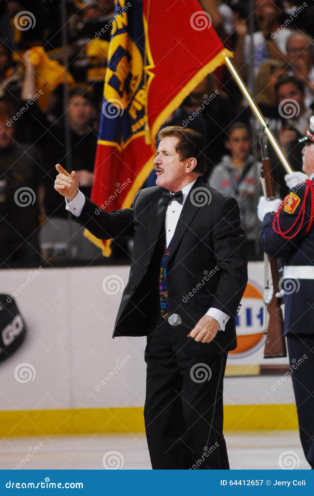Rene Rancourt Boston Garden Legend Editorial Photography - Image of ...