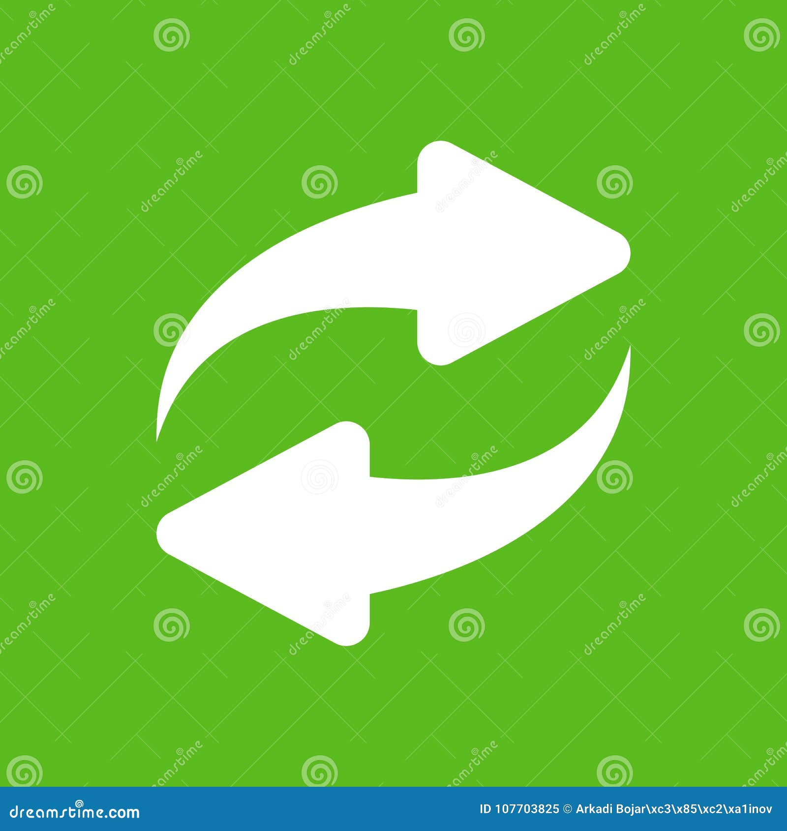 Renew Arrow Cycle Vector Symbol | CartoonDealer.com #111470491