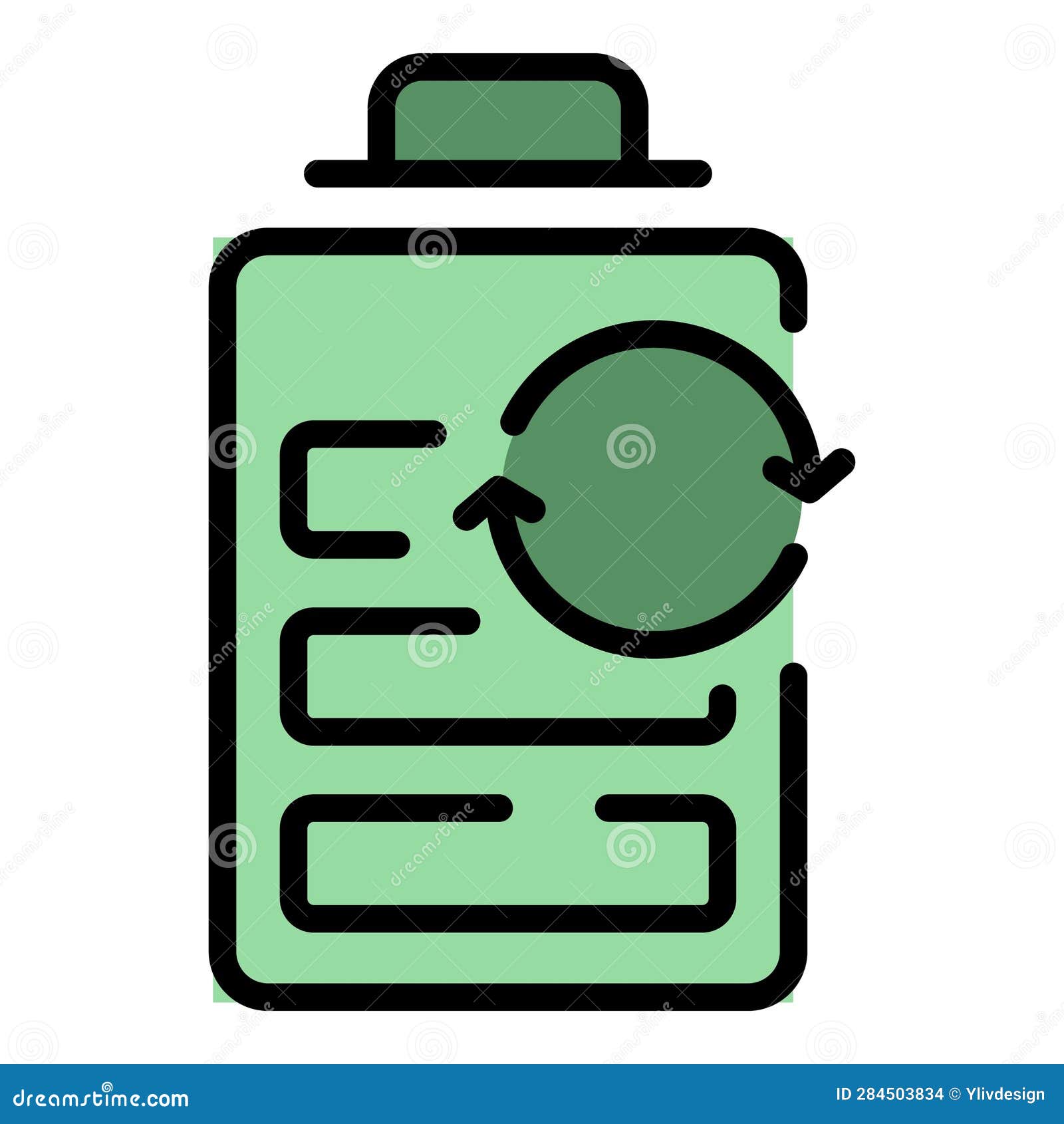 Renewable Battery Icon Vector Flat Stock Vector - Illustration of fuel ...