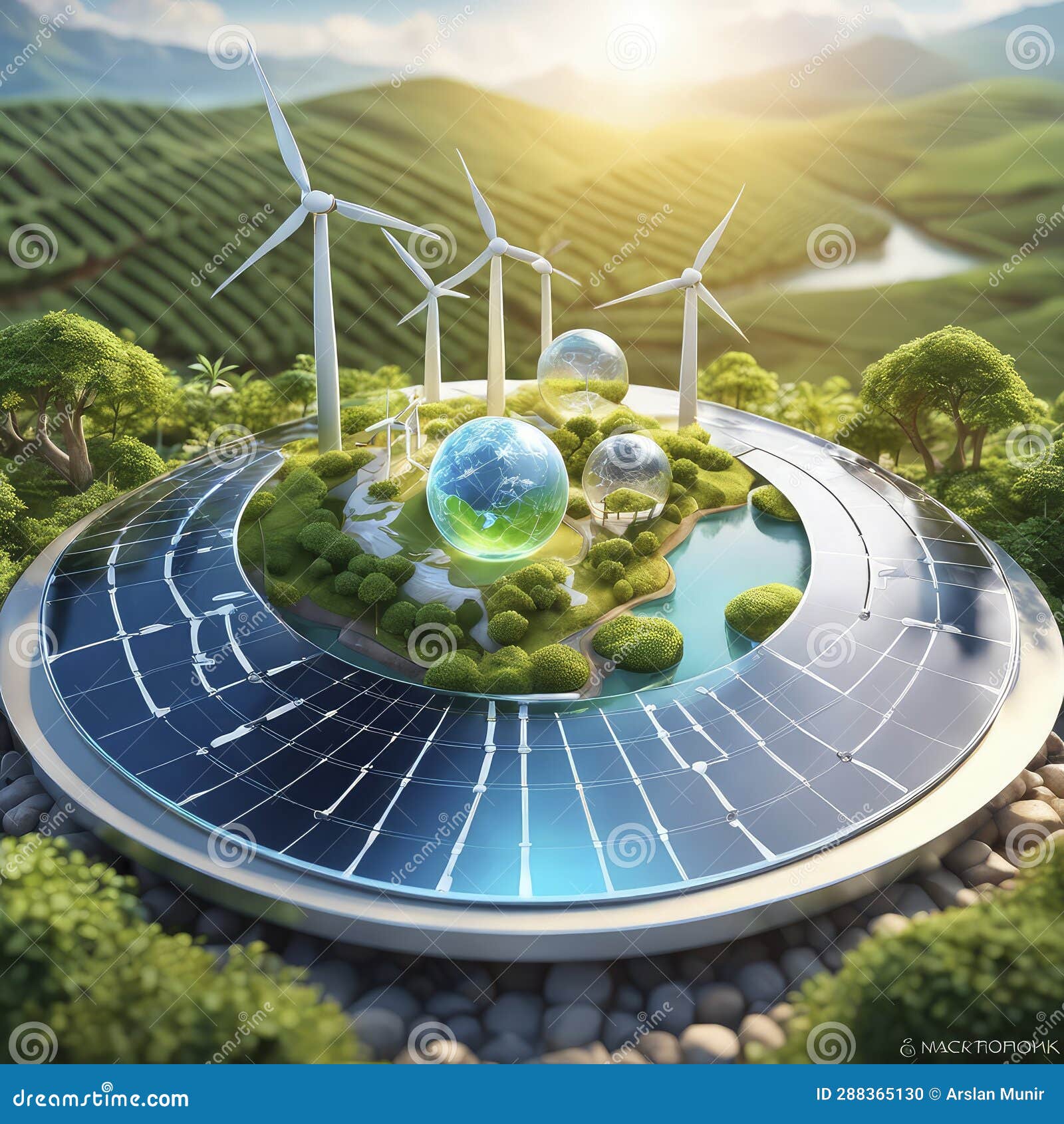 Renewable Energy Future: Imagine and Illustrate a Hyperrealist Vision ...