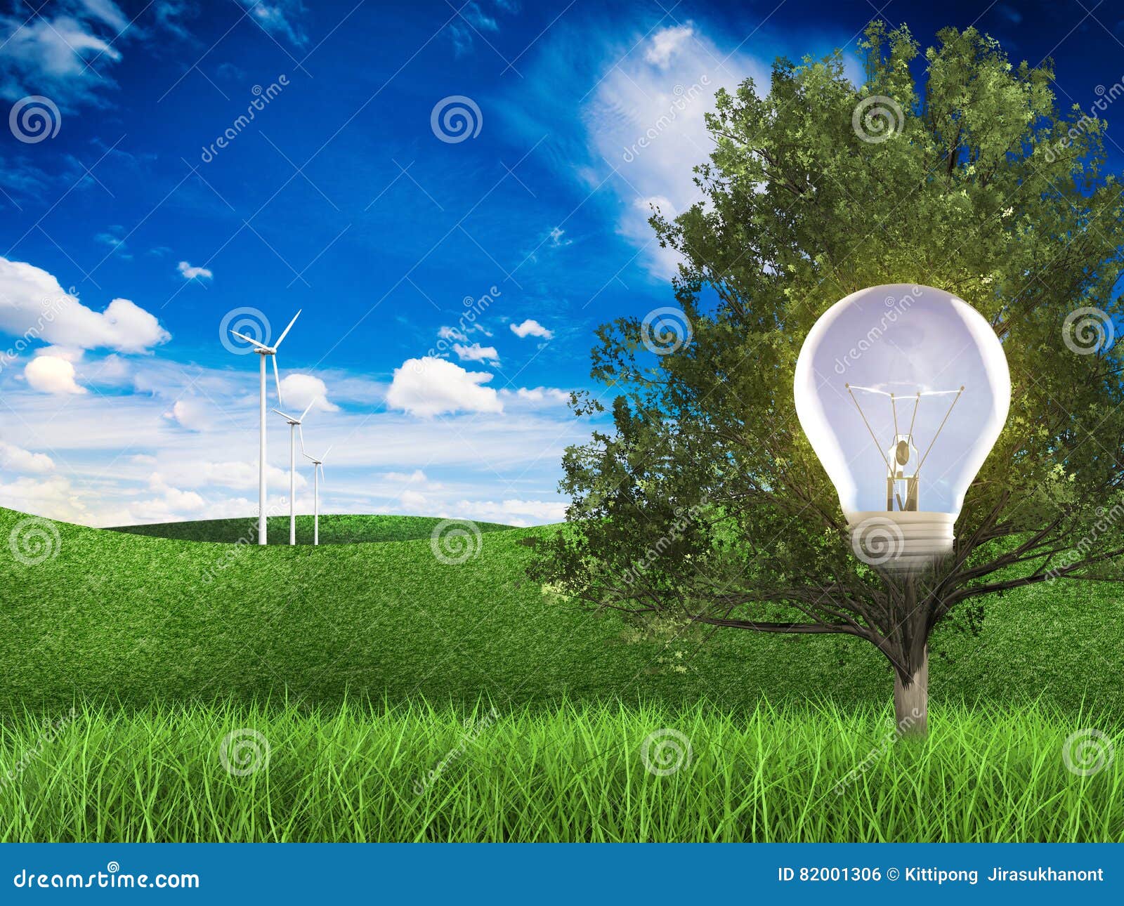 Renewable energy idea stock photo. Image of environment - 82001306