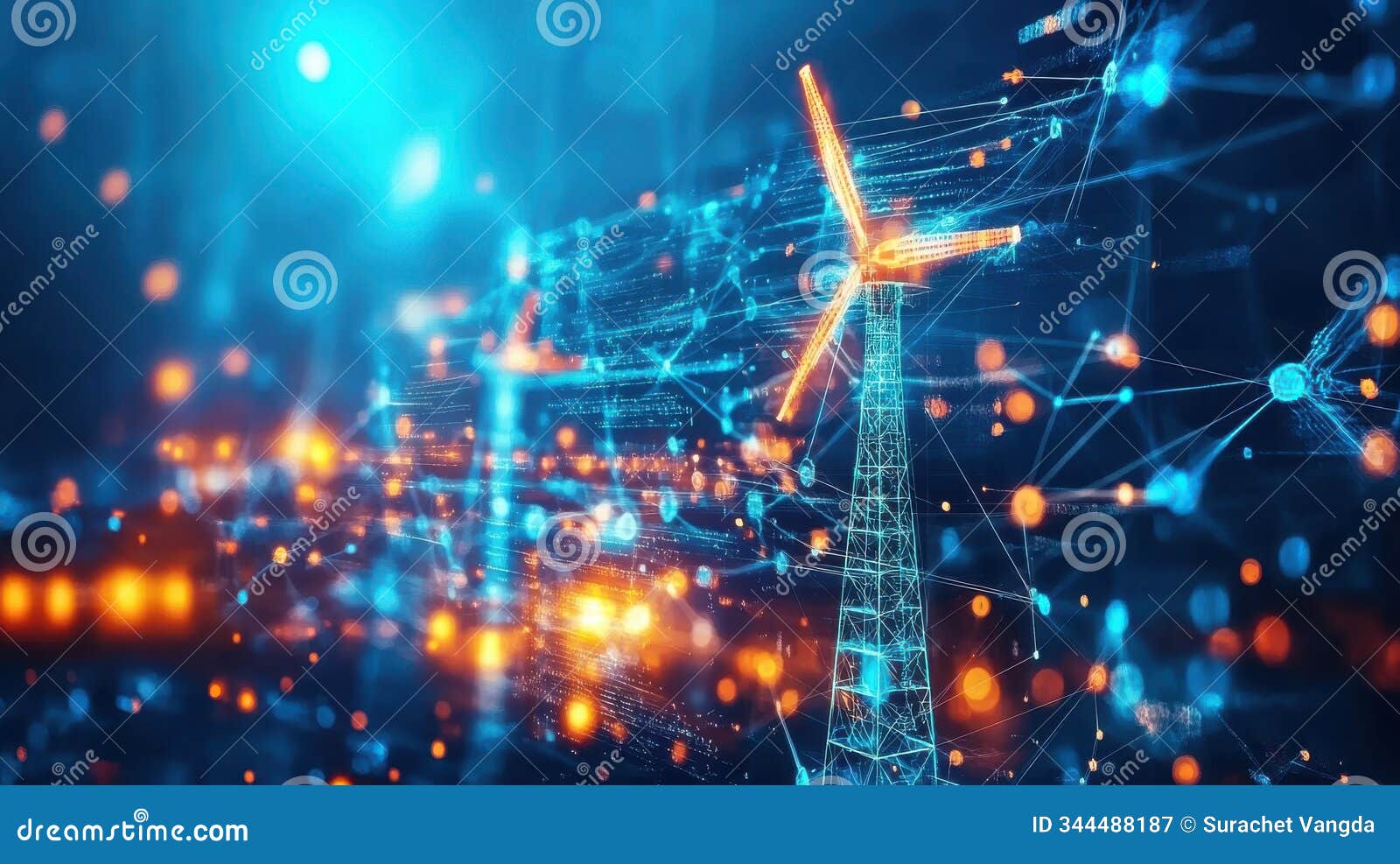 Renewable Energy Integration in Power Generation Plants Stock ...