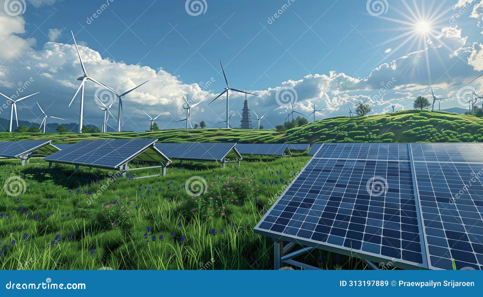 Renewable Energy Park with Fusion Reactors and Advanced Energy Storage ...