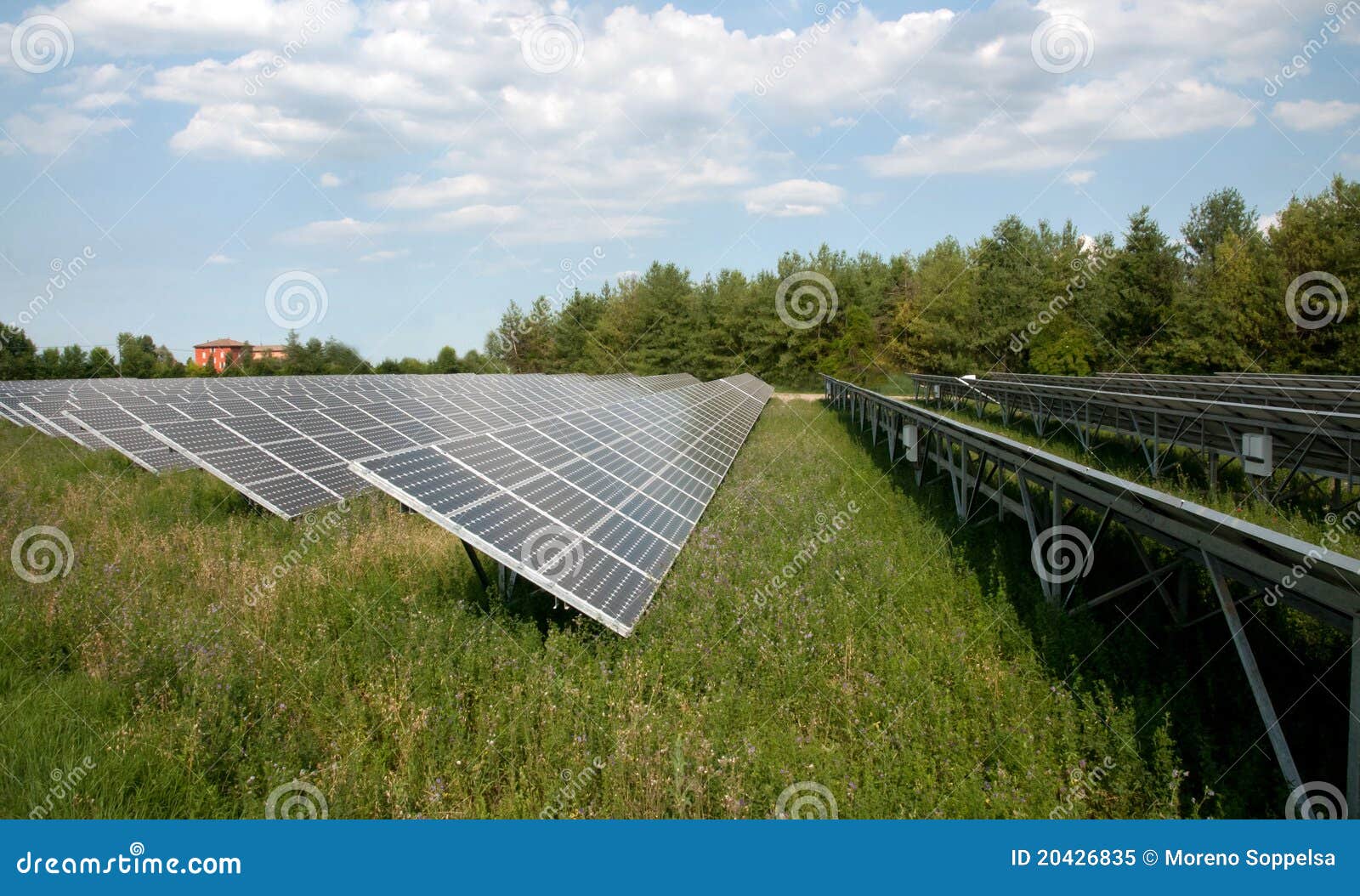 Renewable Energy: Solar Panels Stock Image - Image of generate ...
