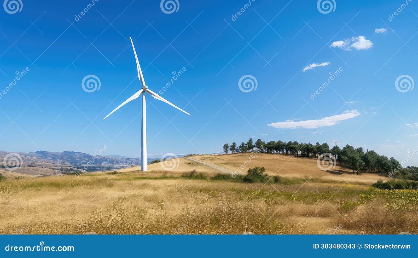 Renewable Energy Technology Background Stock Illustration ...