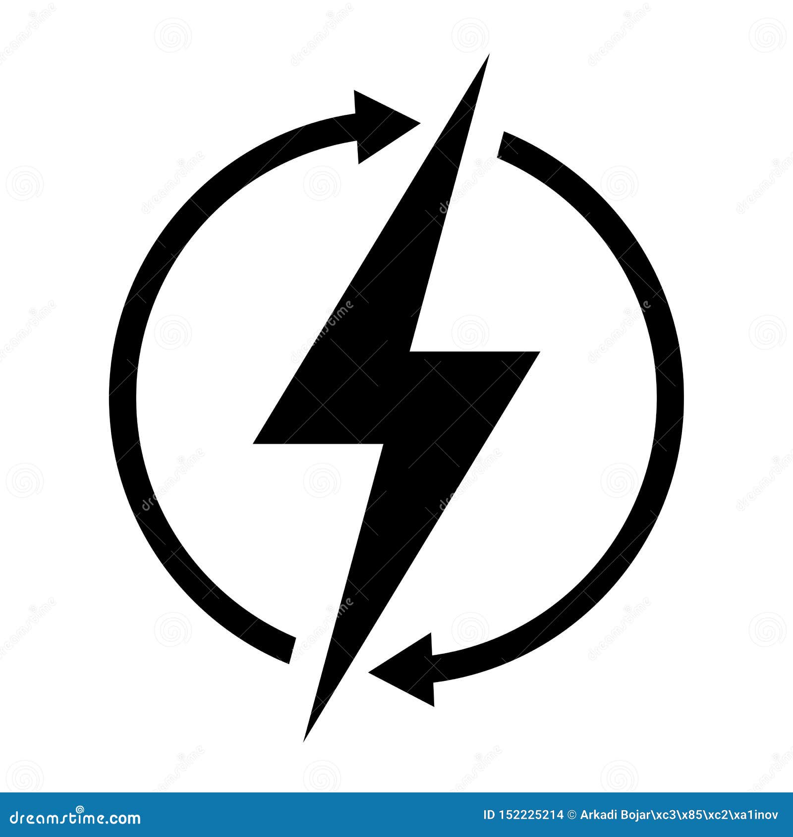 Renewable Energy Vector Symbol Stock Vector - Illustration of energy ...