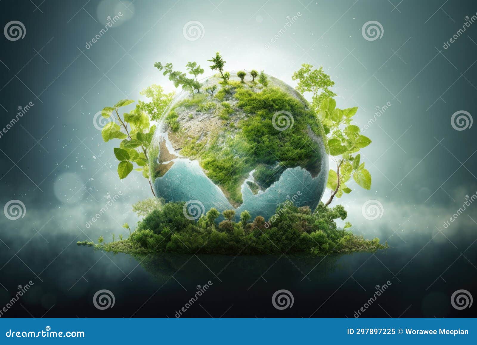 Renewable Energy. World Green Energy Concept Stock Image - Image of ...