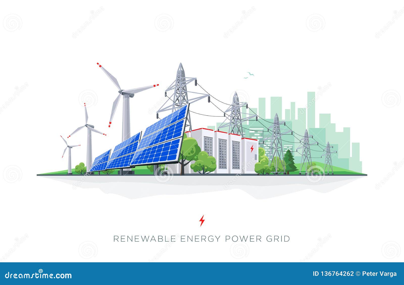 Renewable Solar and Wind Energy Battery Storage Smart Grid System with ... Renewable Solar and Wind Energy Battery Storage Smart Grid System with ...
