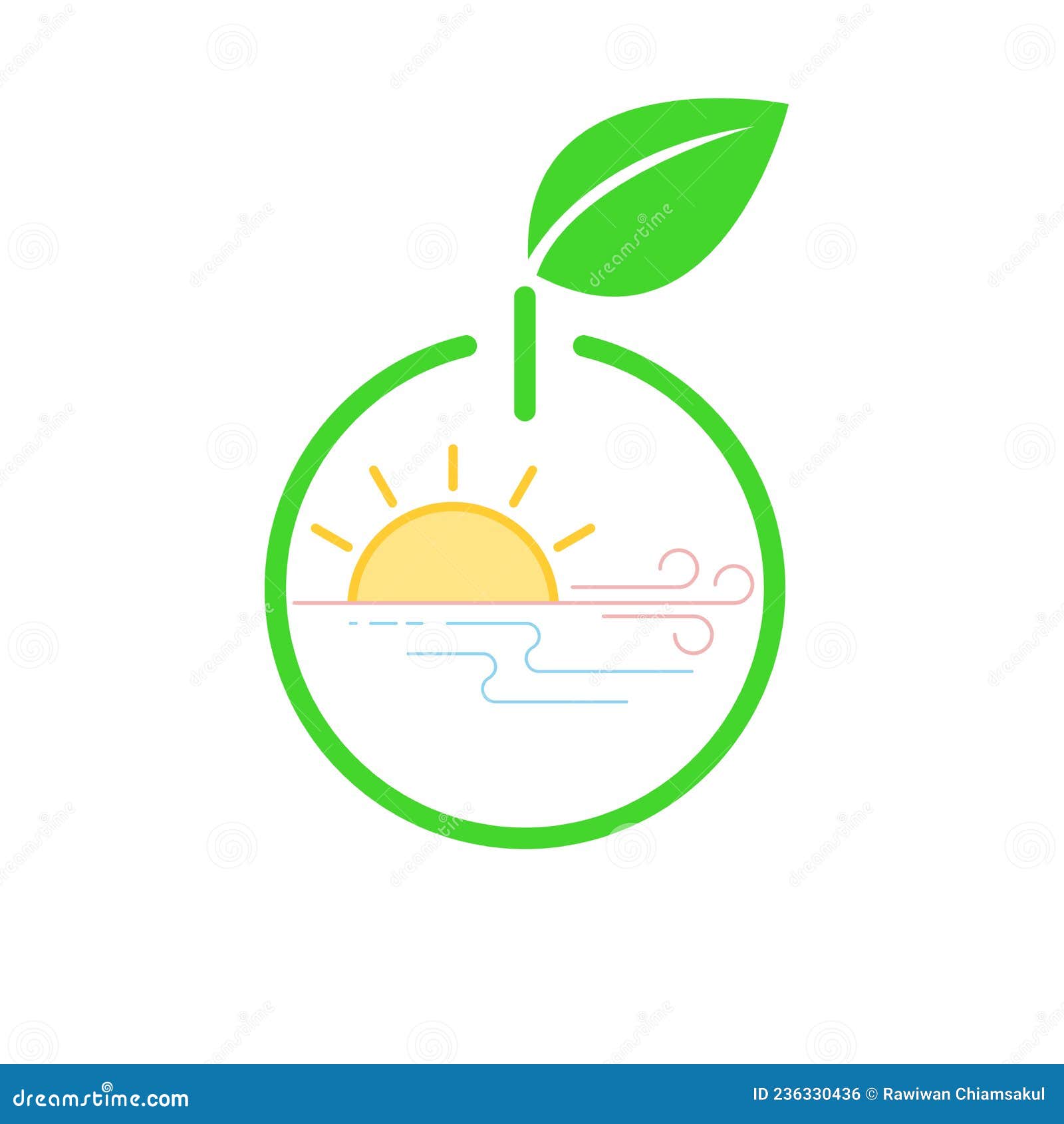 Renewable Power Source stock vector. Illustration of element - 236330436