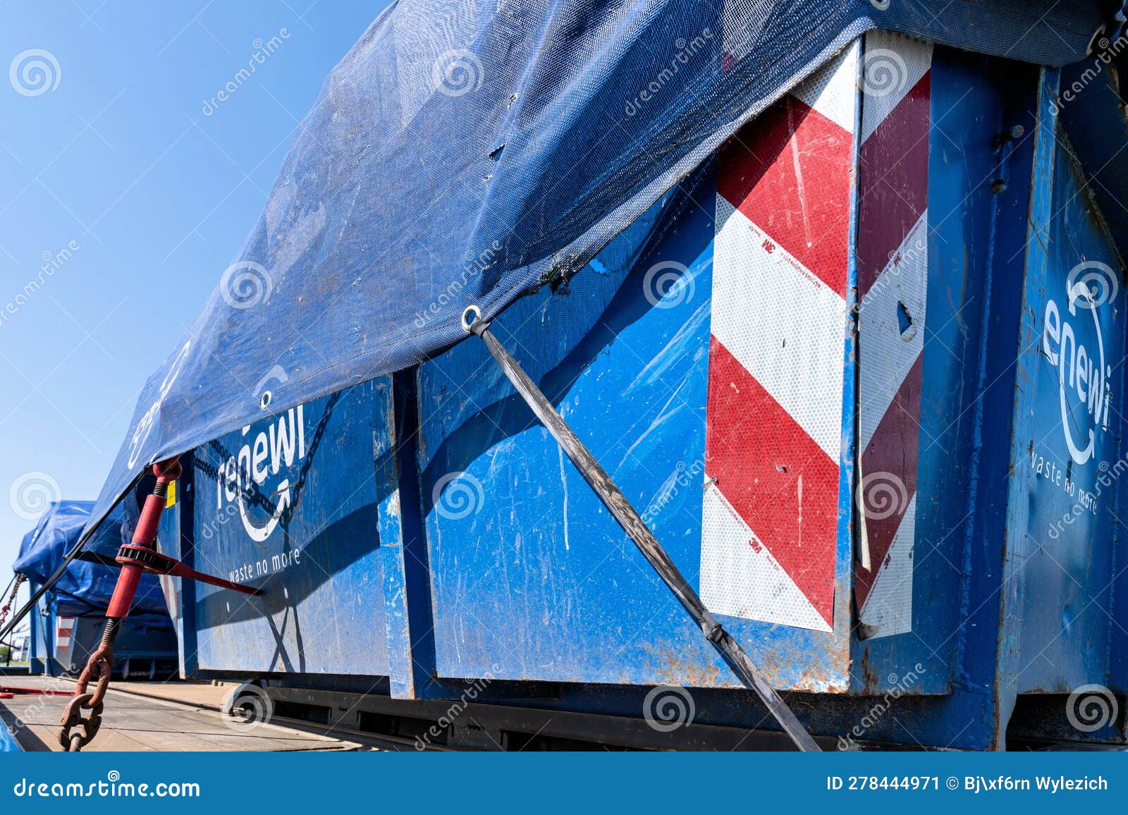 Renewi waste bins editorial photo. Image of waste, management - 278444971