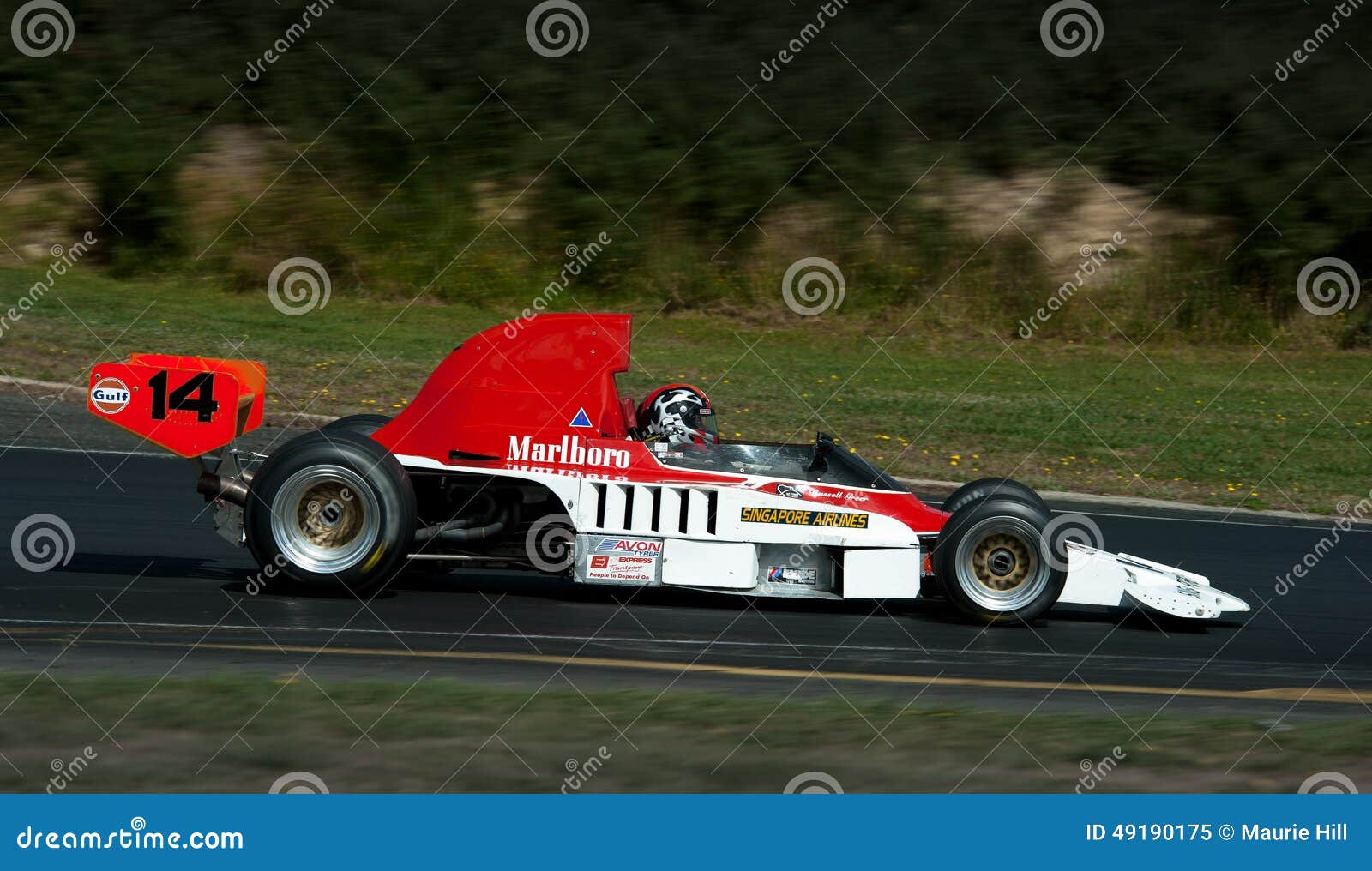 Rennen Motor- Lola T330 Der Formel-500 Redaktionelles Bild - Bild von ...