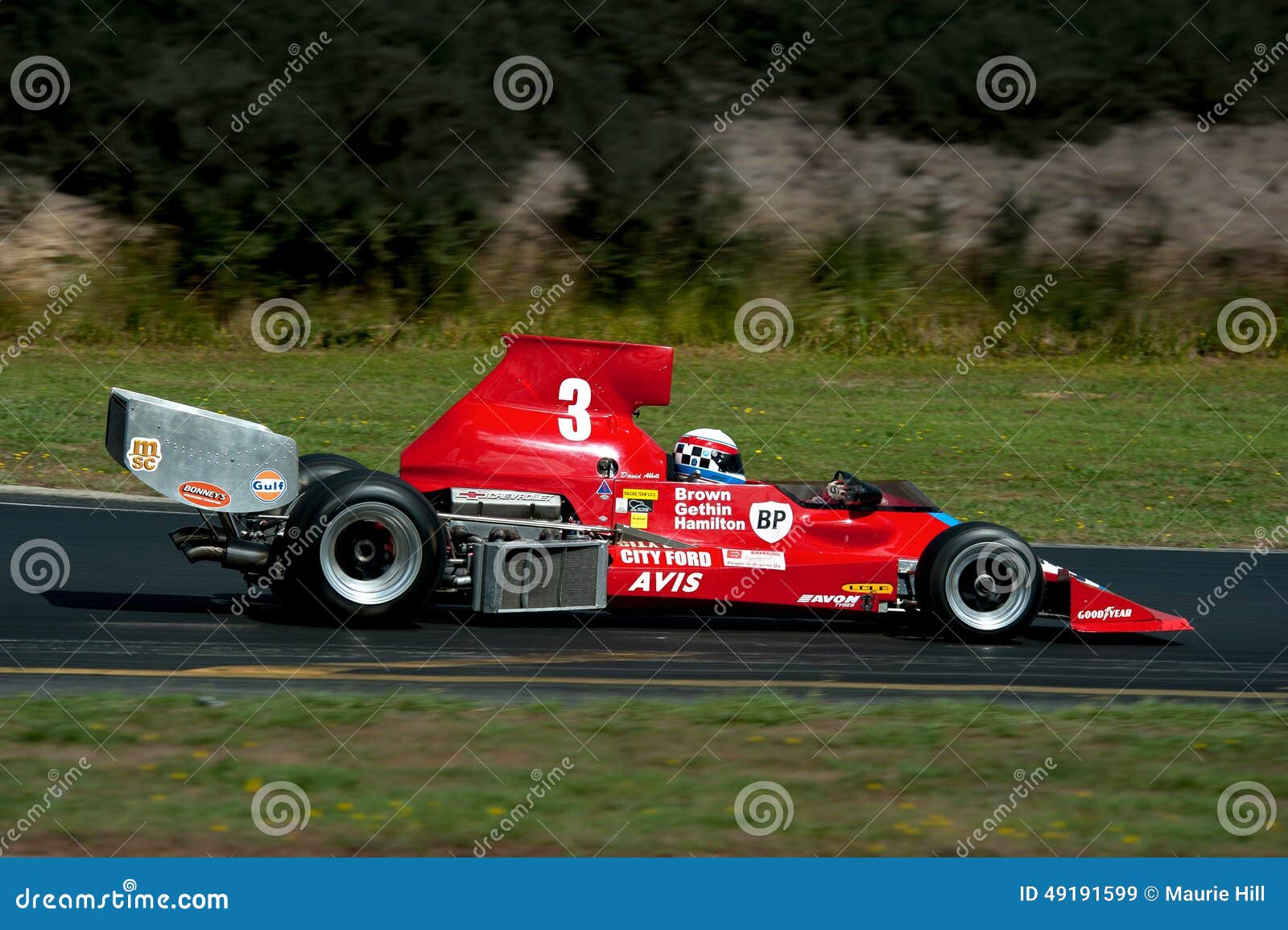 Rennen Motor- Lola T330 Der Formel-5000 Redaktionelles Stockbild - Bild ...