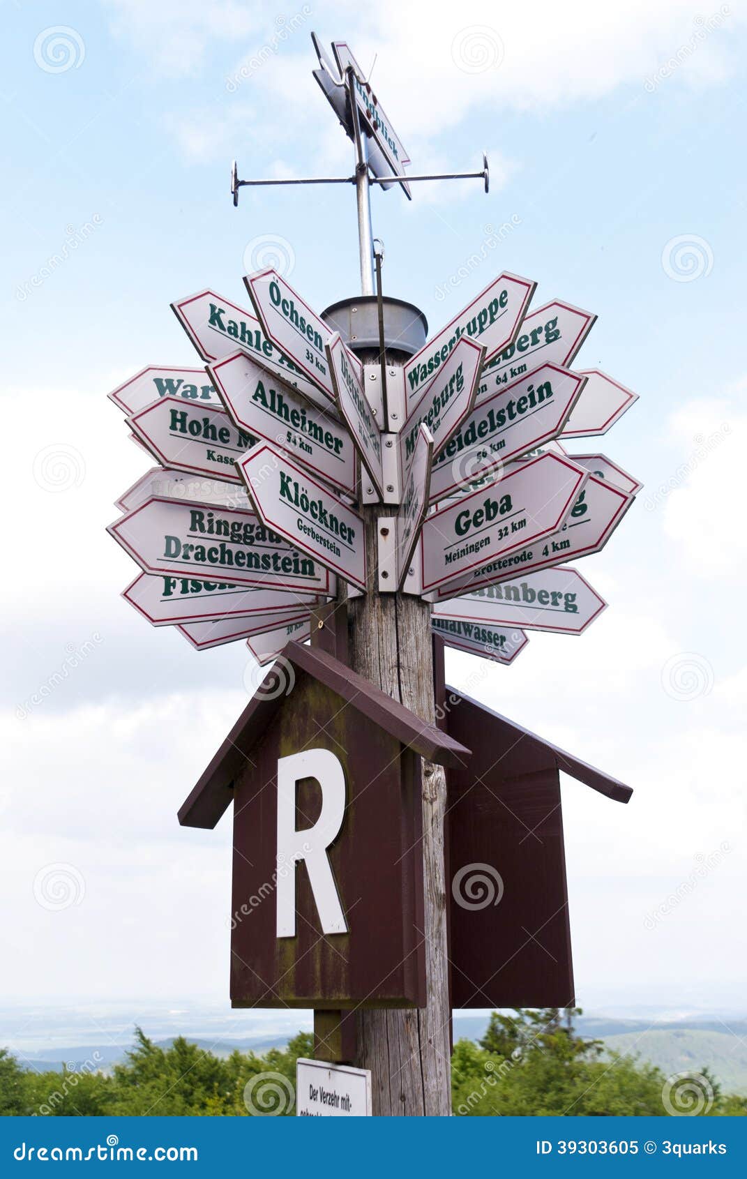 Rennsteig stock image. Image of germany, werra, thuringian - 39303605