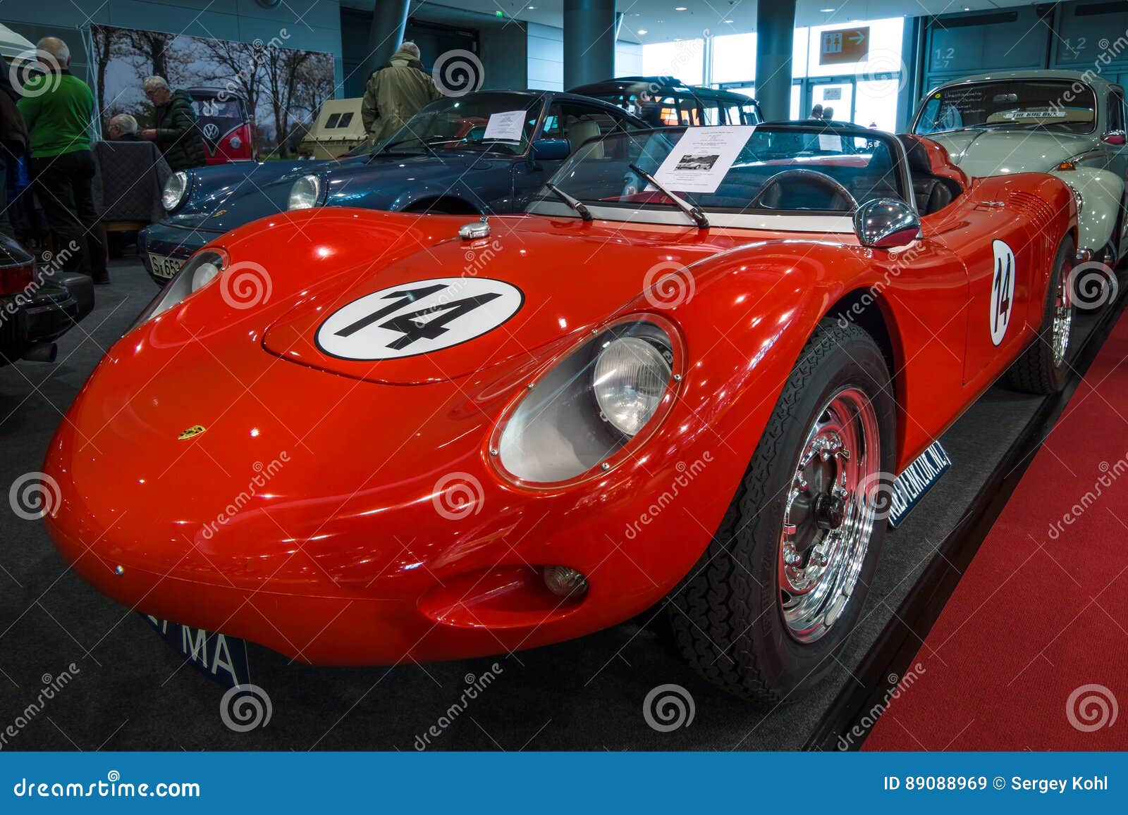 Rennwagen Porsche 718 RSK Spyder Tribute, 1970 Redaktionelles Stockbild ...