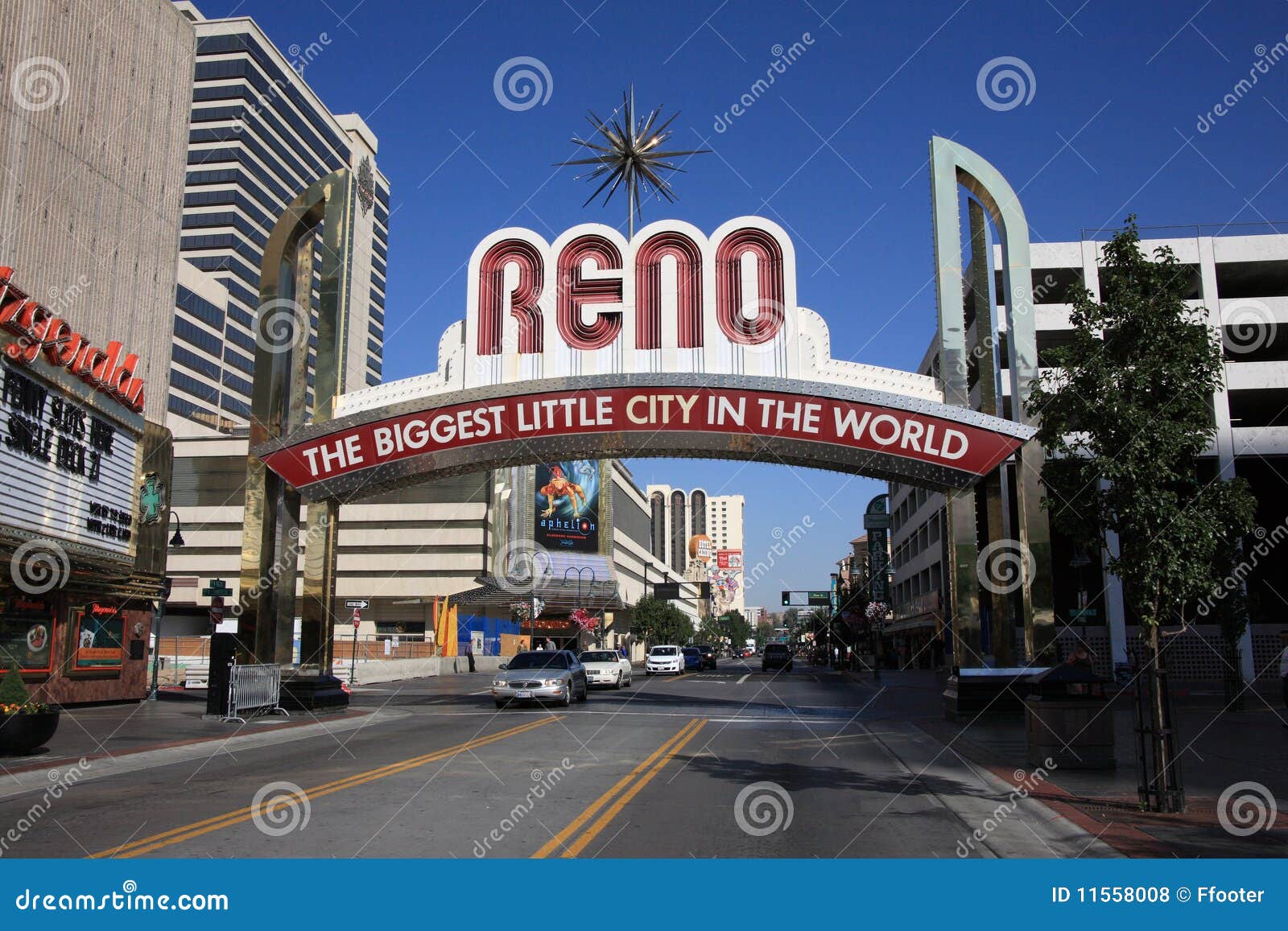 Reno Arch editorial stock photo. Image of classic, daytime - 11558008