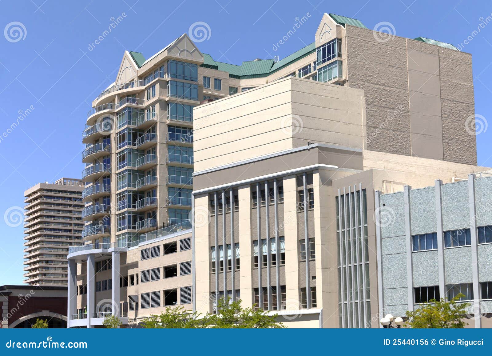 Reno Downtown Architecture, NV. Stock Photo - Image of living ...