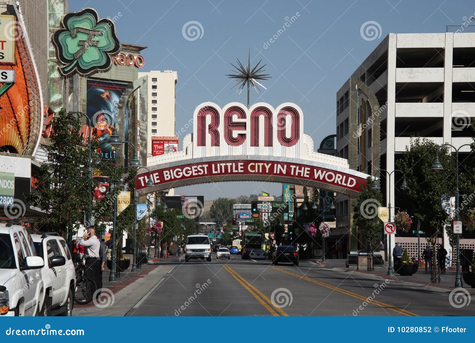 Reno Welcome Sign editorial photography. Image of america - 10280852