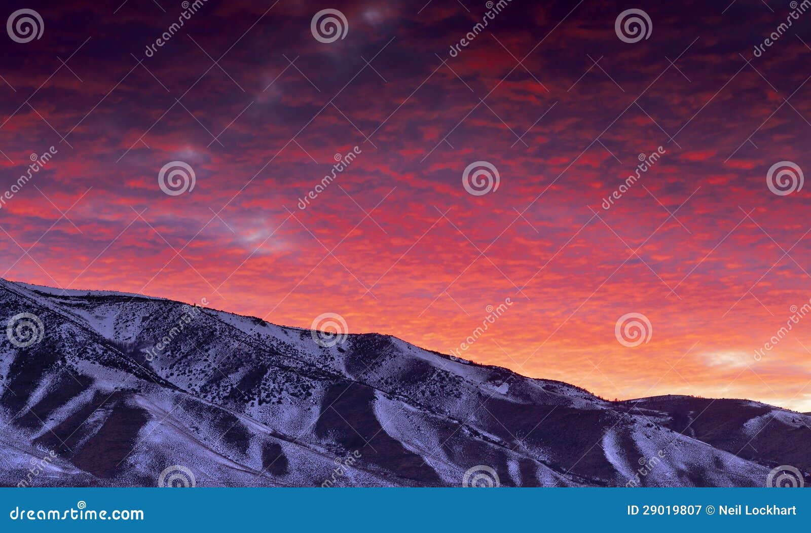 Reno Winter Sunrise stock image. Image of winter, beautiful - 29019807