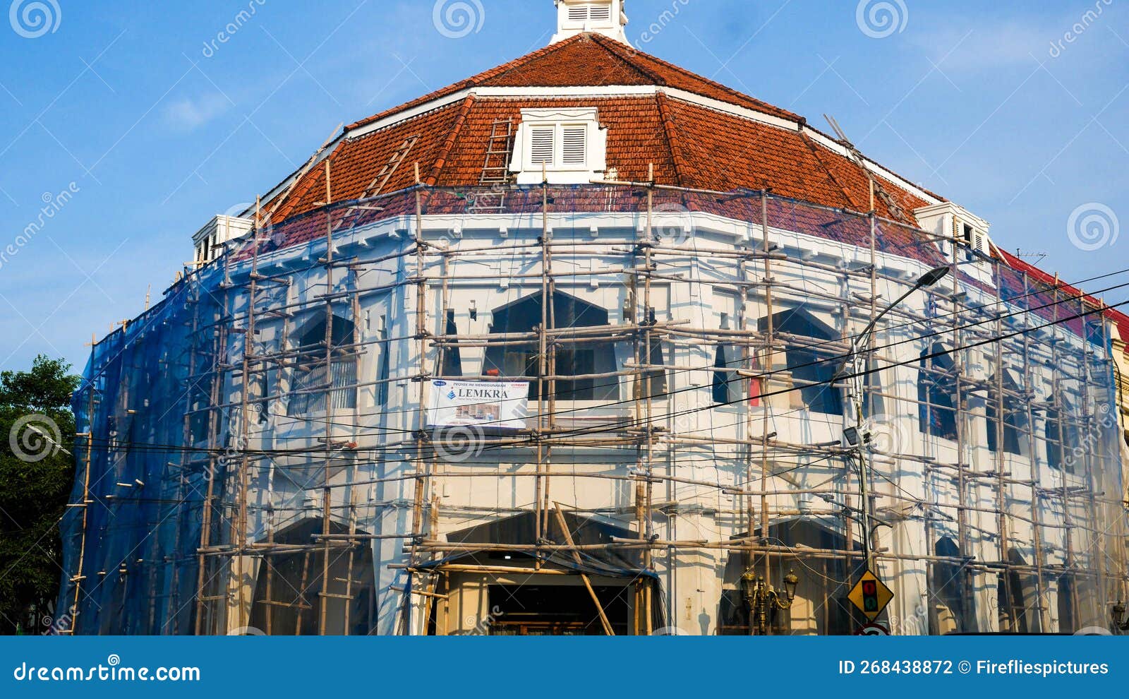 Renovated Building editorial photography. Image of place - 268438872