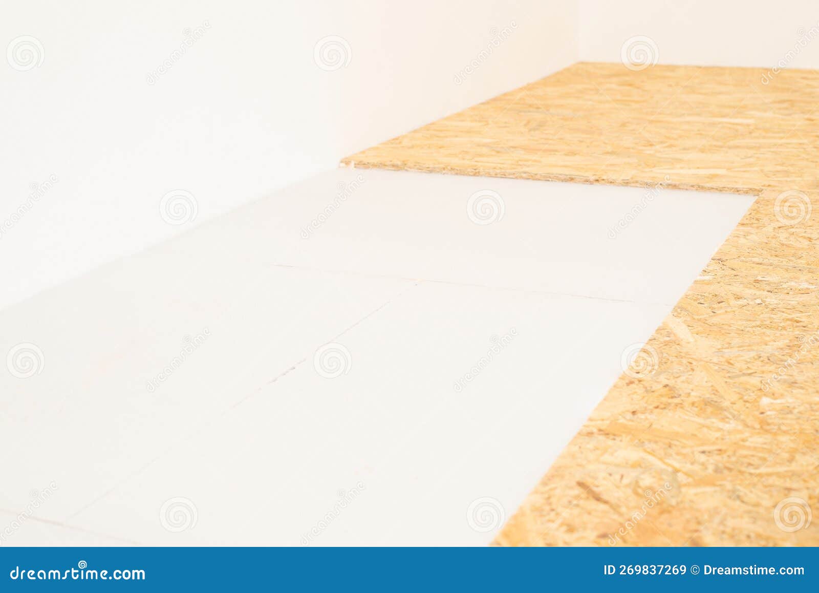 Renovating Floor, Warming Room in Progress Stock Image - Image of ...