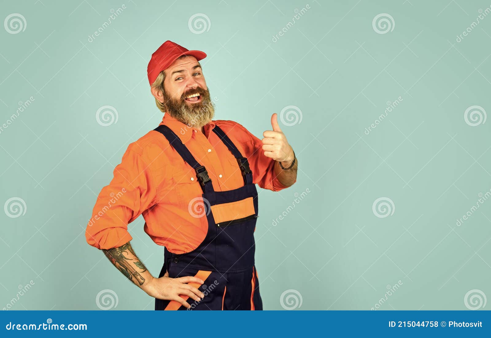 Renovation Concept. Man Skillful Worker. Laborer. Repairman Experienced ...