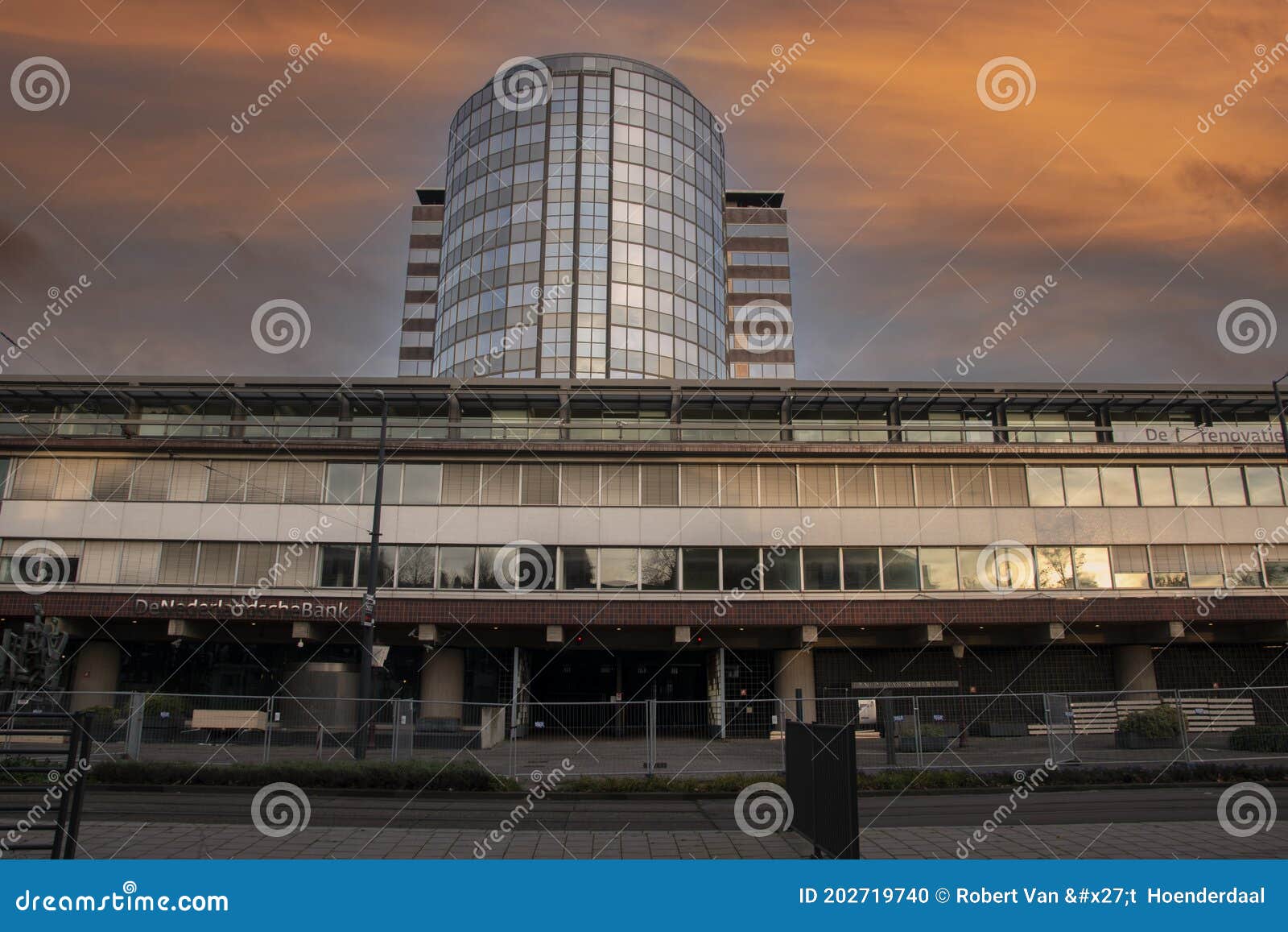Renovations at the Dutch Bank at Amsterdam the Netherlands 17-11-2020 ...