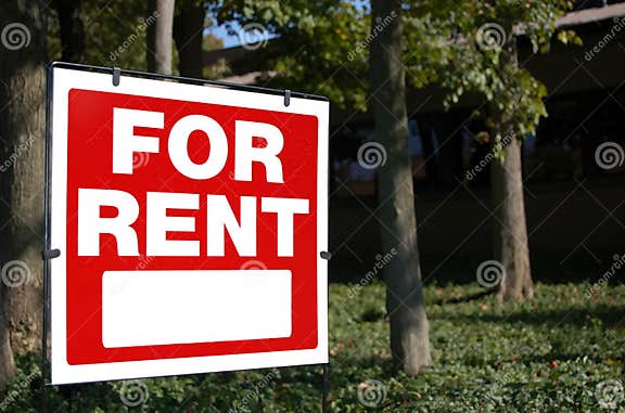 For rent stock image. Image of lending, listing, lease - 3377307