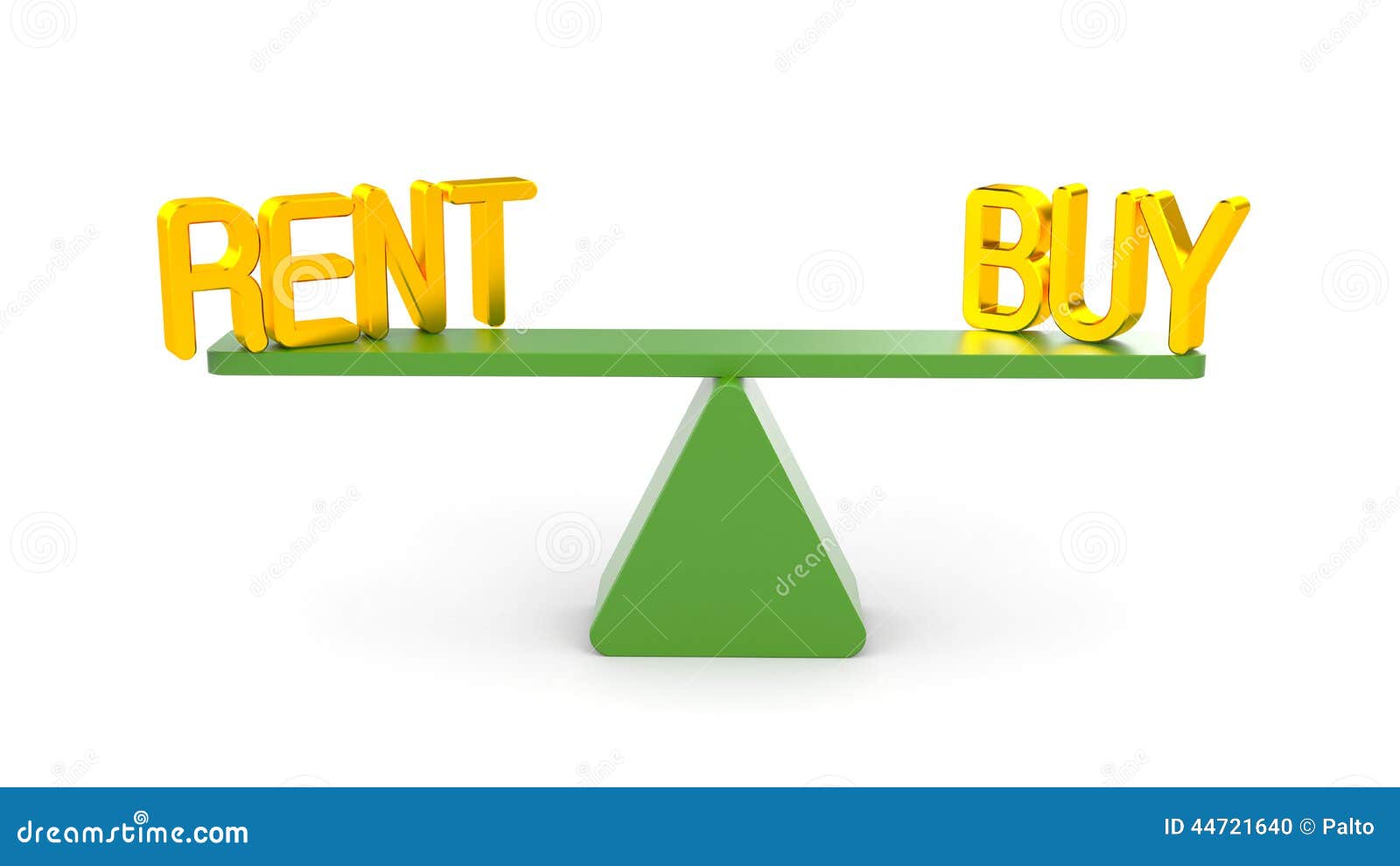Rent or buy stock illustration. Illustration of money - 44721640