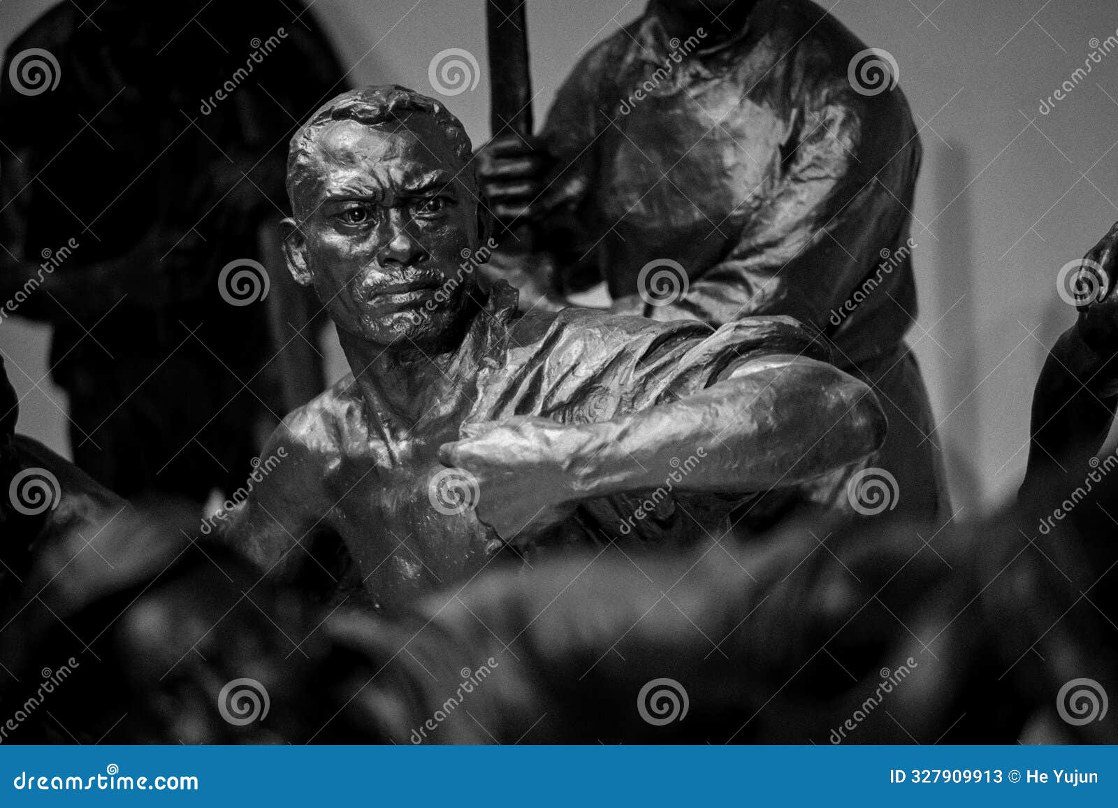 Bronze Sculpture- the Rent Collection Courtyard Editorial Stock Photo ...